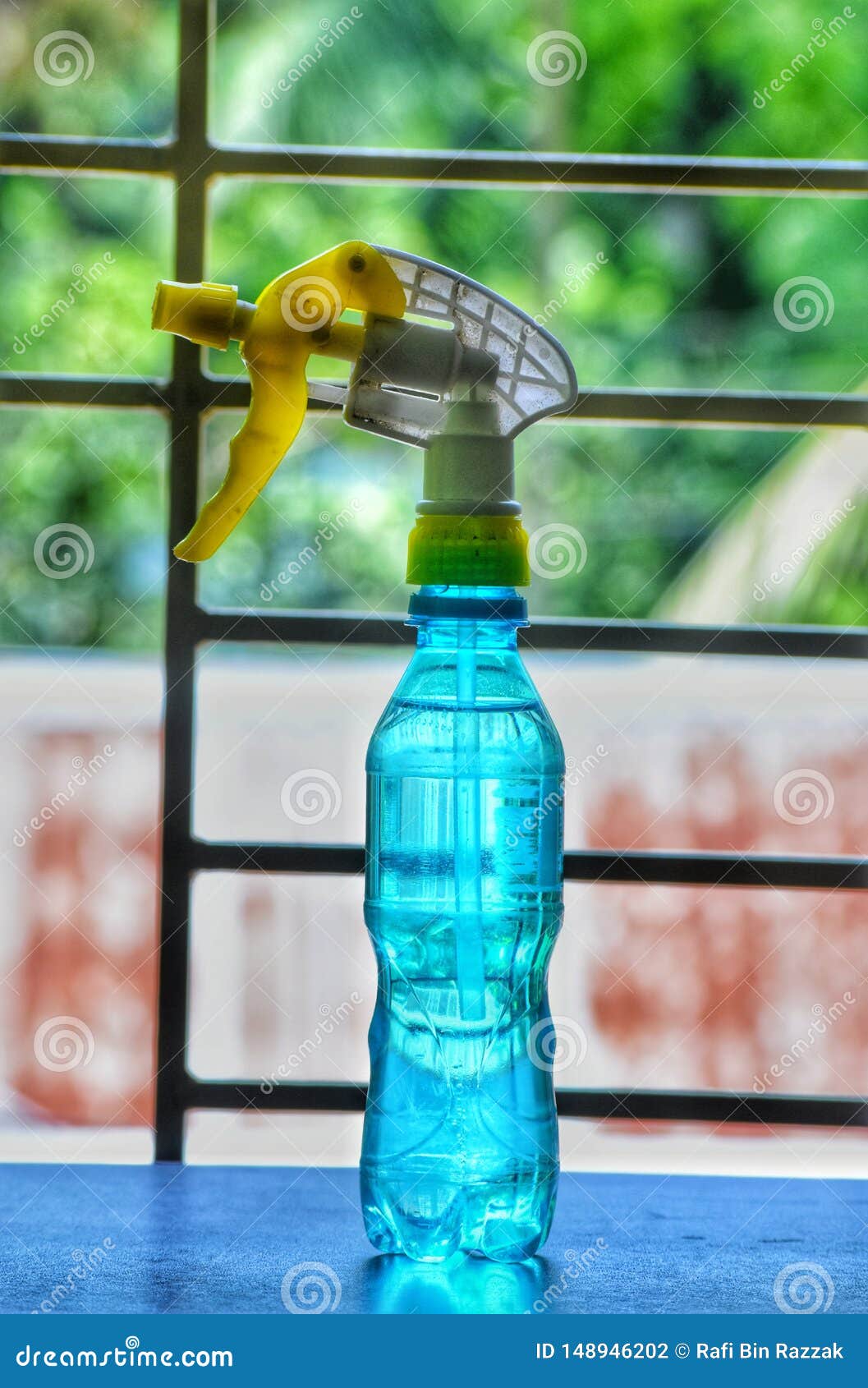 A Bottle with Refreshment stock photo. Image of blue - 148946202