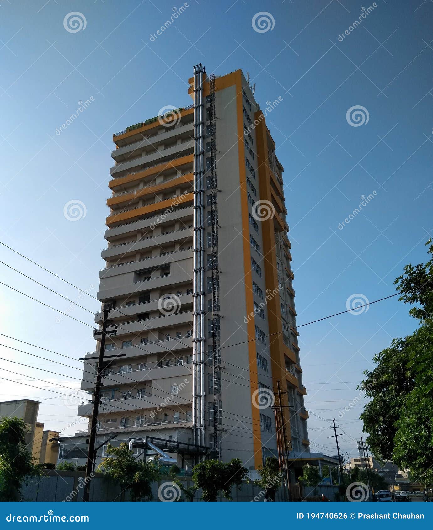 A Picture of Building with Sky Background , Editorial Photo - Image of ...