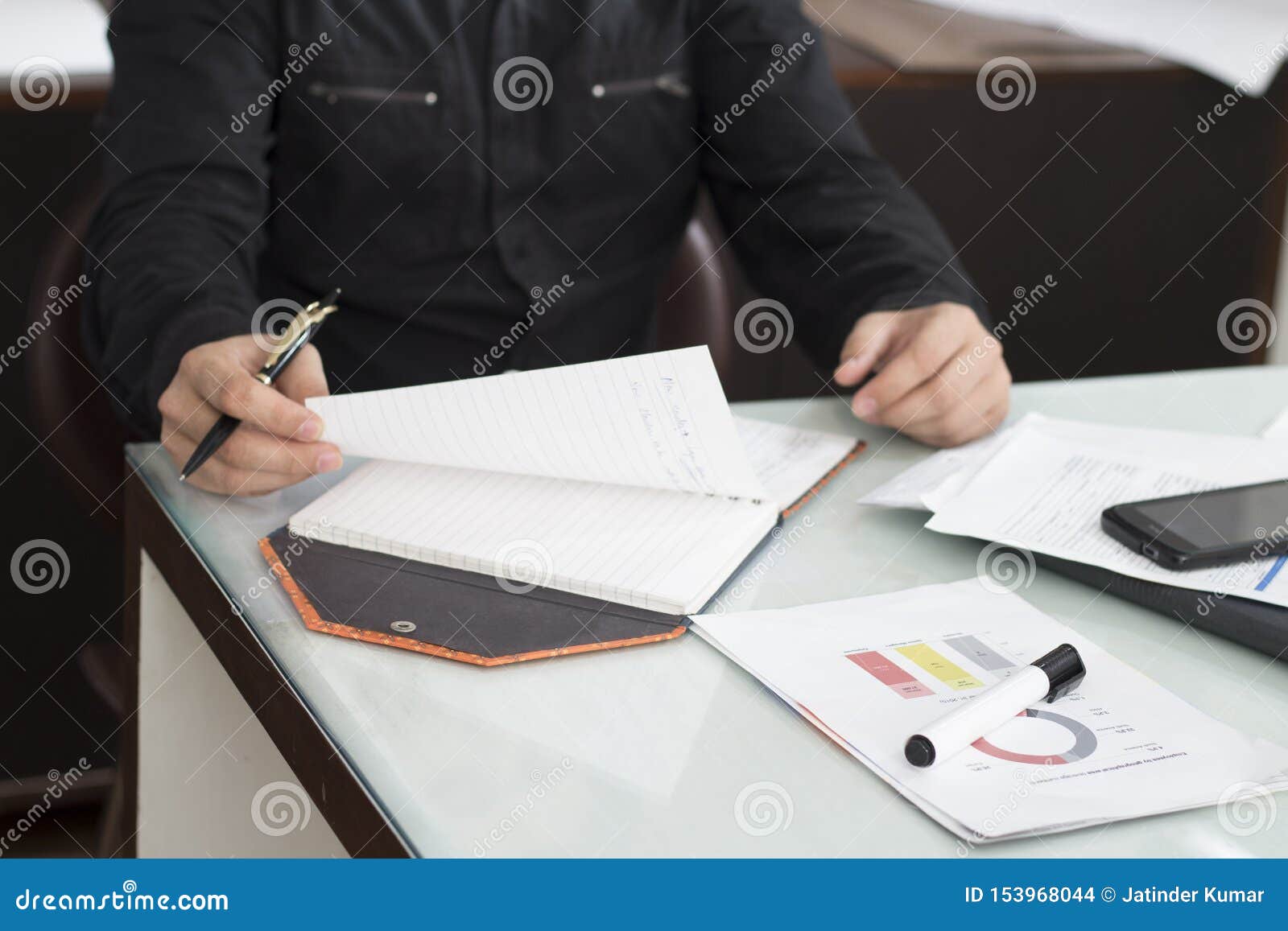 Picture of Businessman Working with Documents . Stock Photo - Image of ... Picture of Businessman Working with Documents . Stock Photo - Image of ...