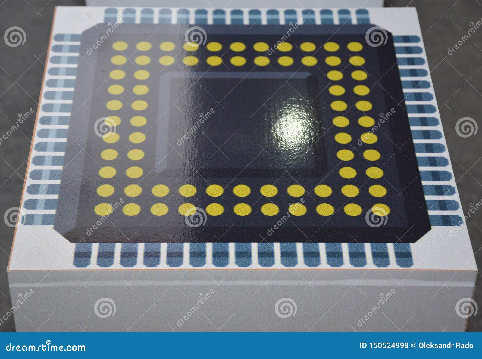 Picture of Central Processor, Central Processing Unit CPU Stock Photo ...