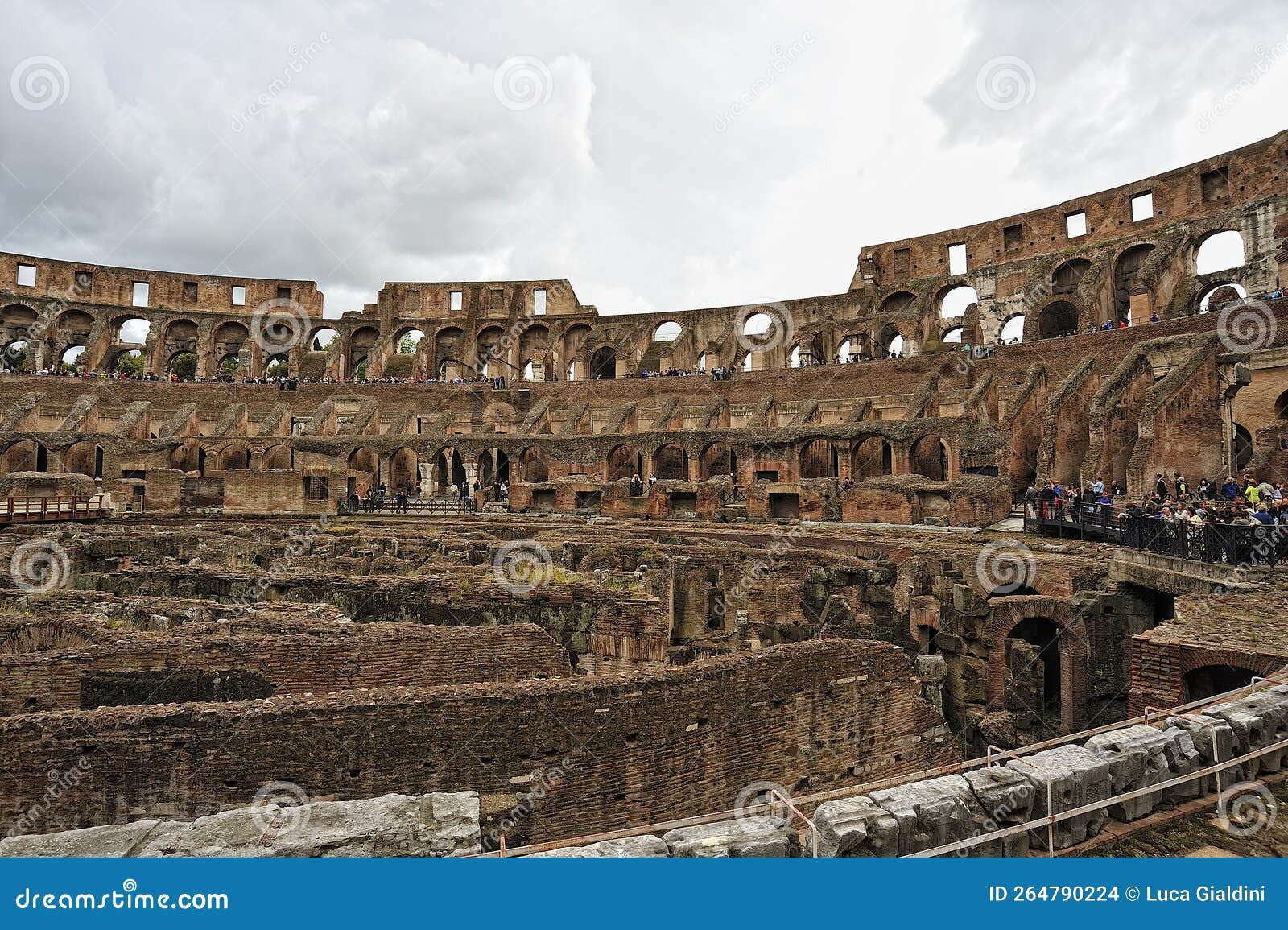 A picture of the colosseum editorial stock image. Image of ruin - 264790224