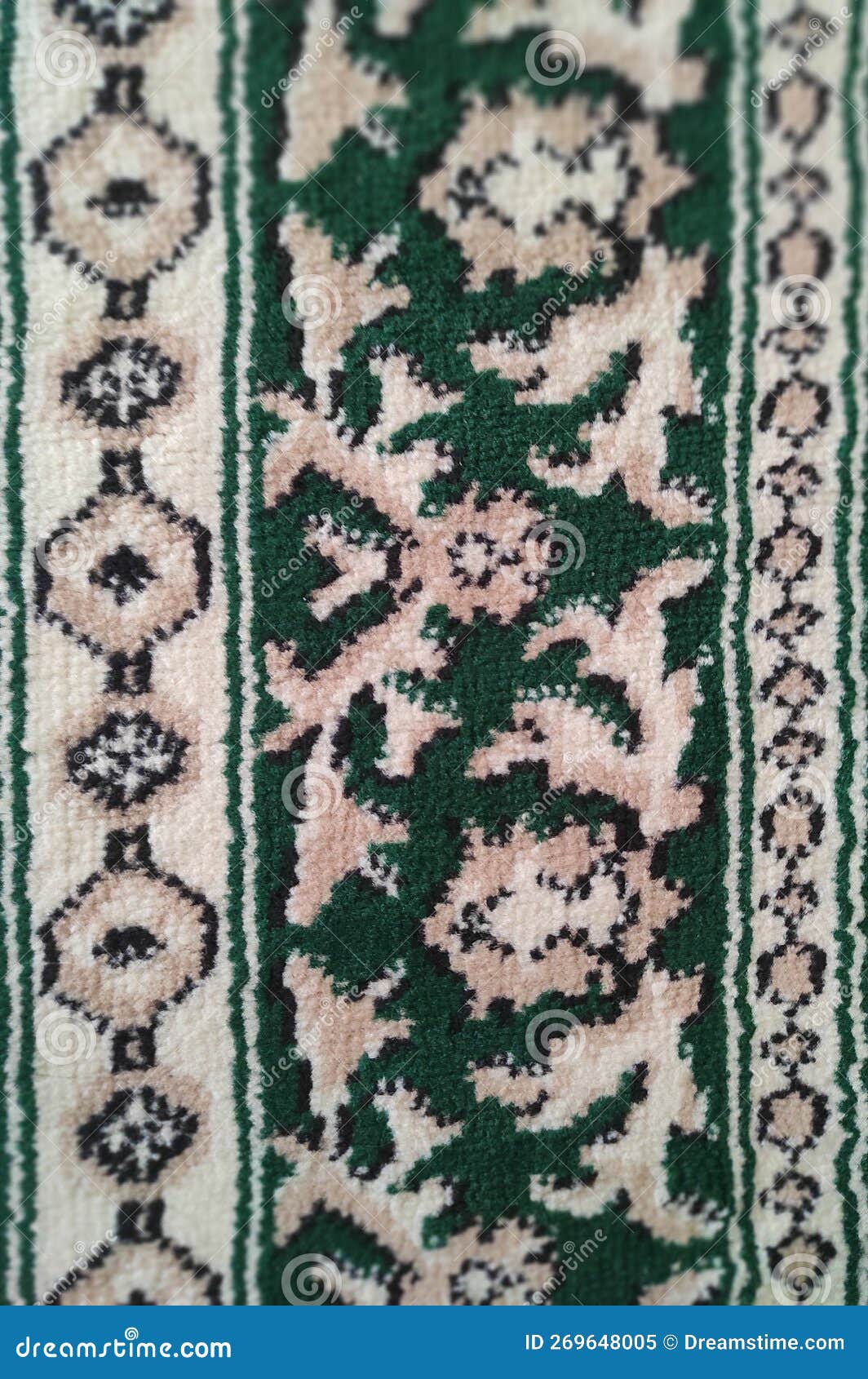 Picture of a Common Prayer Mat in Indonesian Mosques Stock Image ...