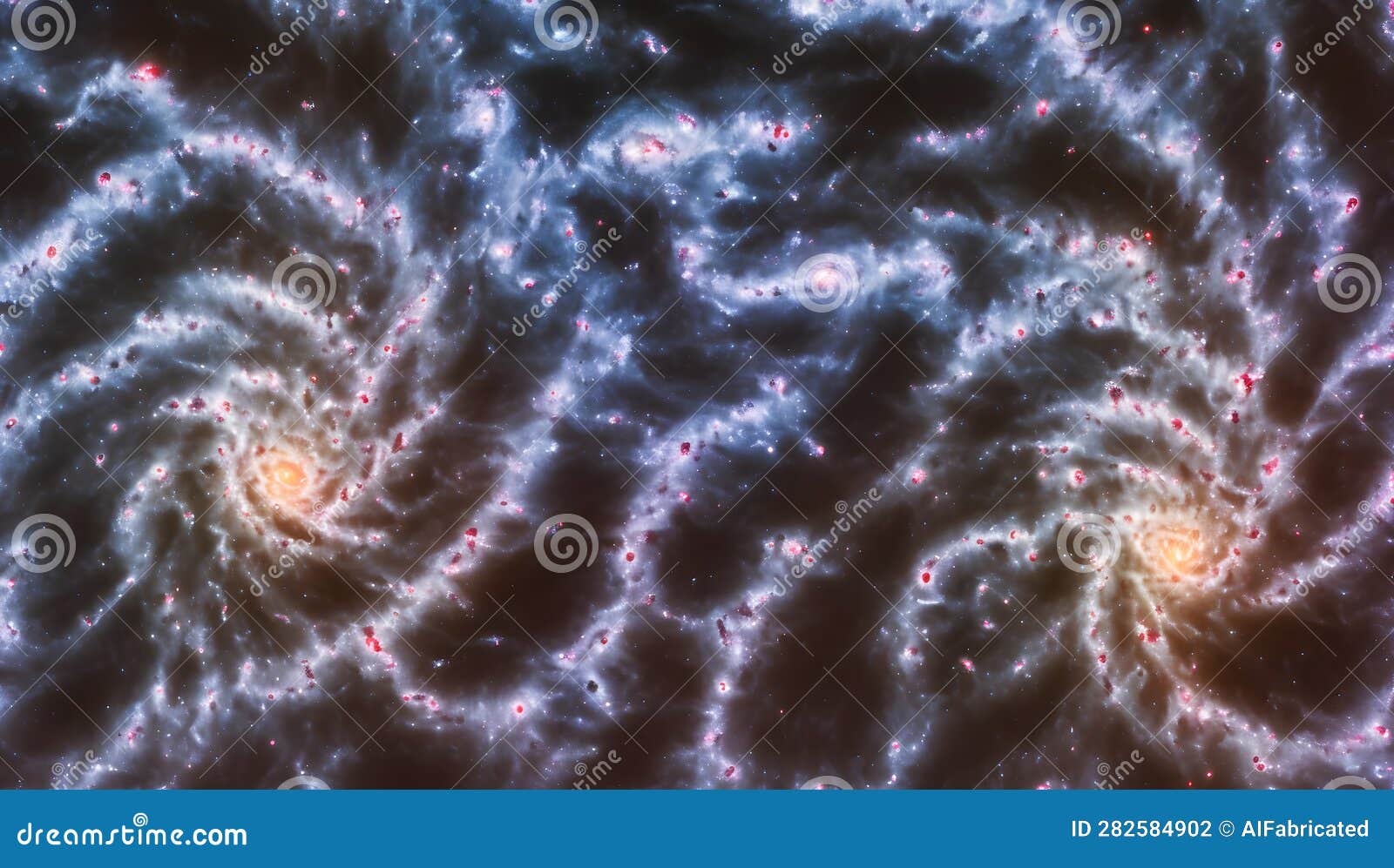 A Picture of a Compellingly Intriguing Image of a Spiral Galaxy Stock ...