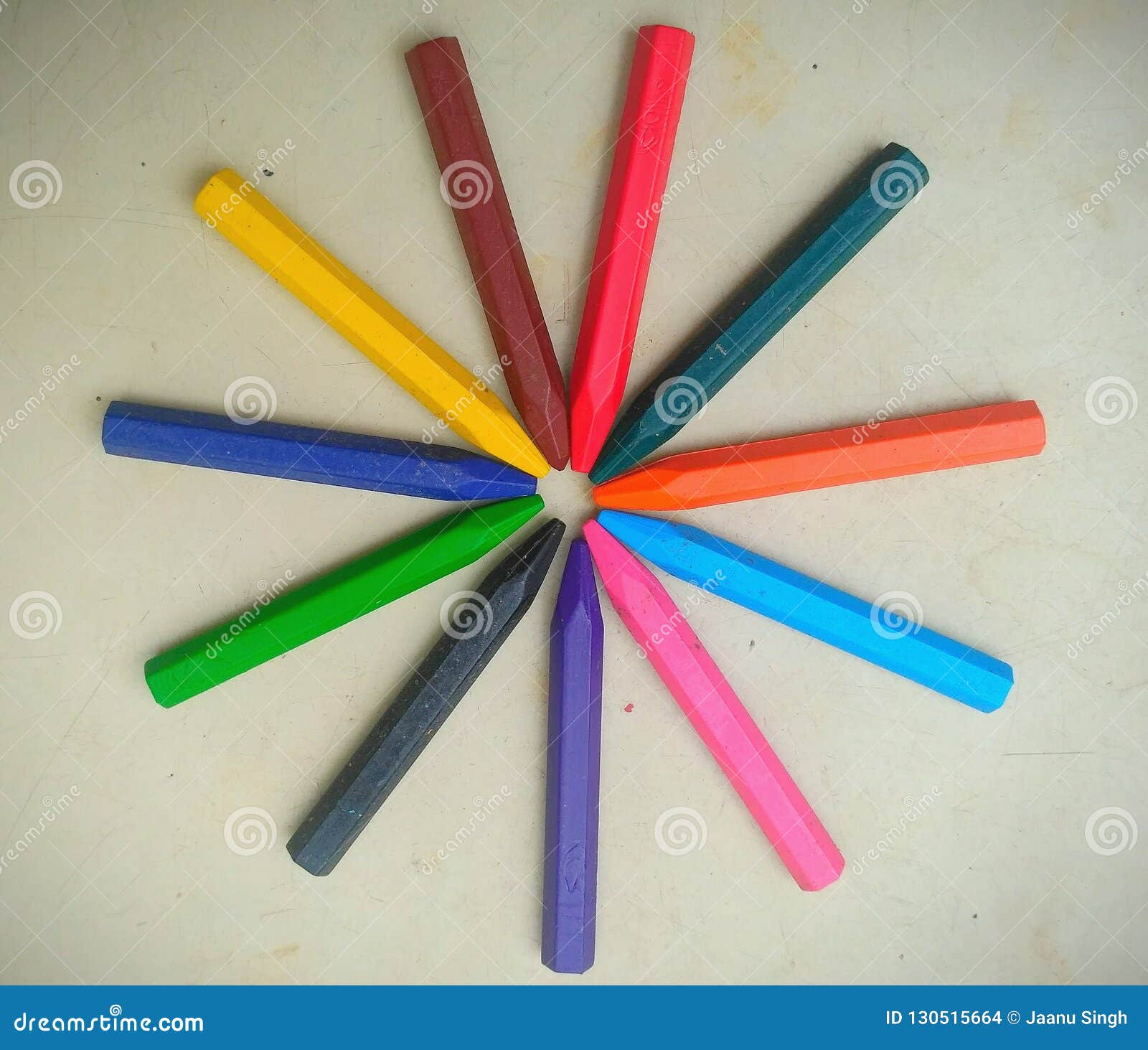 Crayons life. stock photo. Image of pictureoftheday - 130515664
