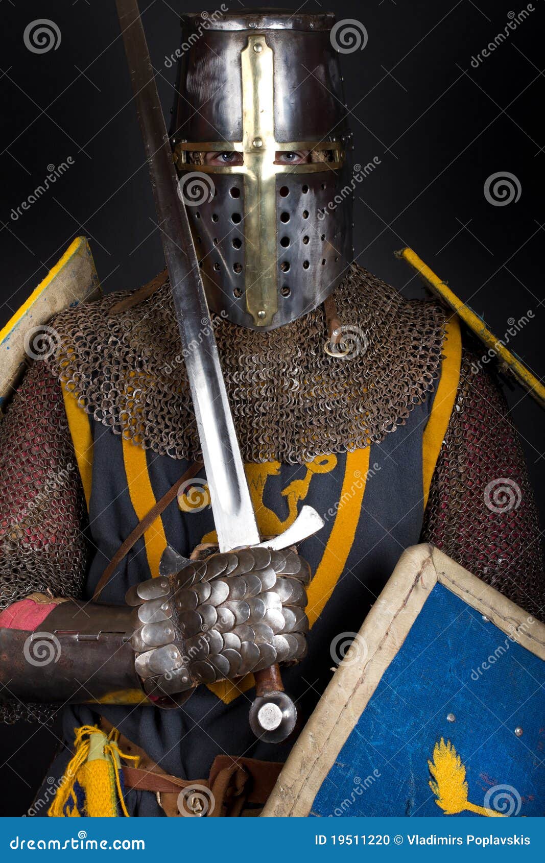 Picture of crusader stock photo. Image of male, female - 19511220