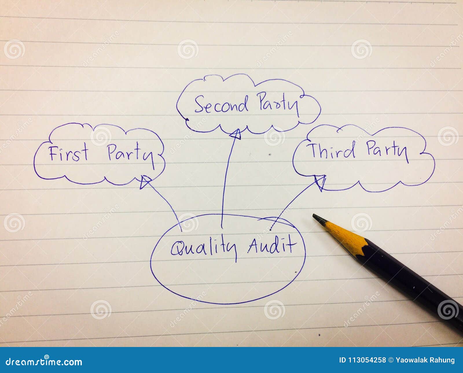 Picture Diagram of Quality Audit Type Include First, Second, Third ...