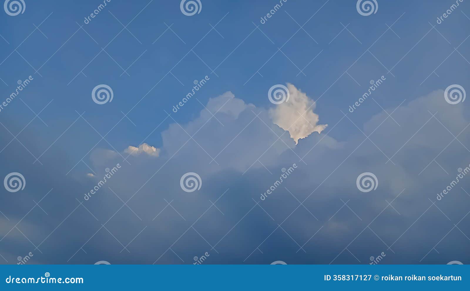 A Picture of Dramatic Sky. Sunrise with Beautiful Cloud. Dramatic, Blue ...