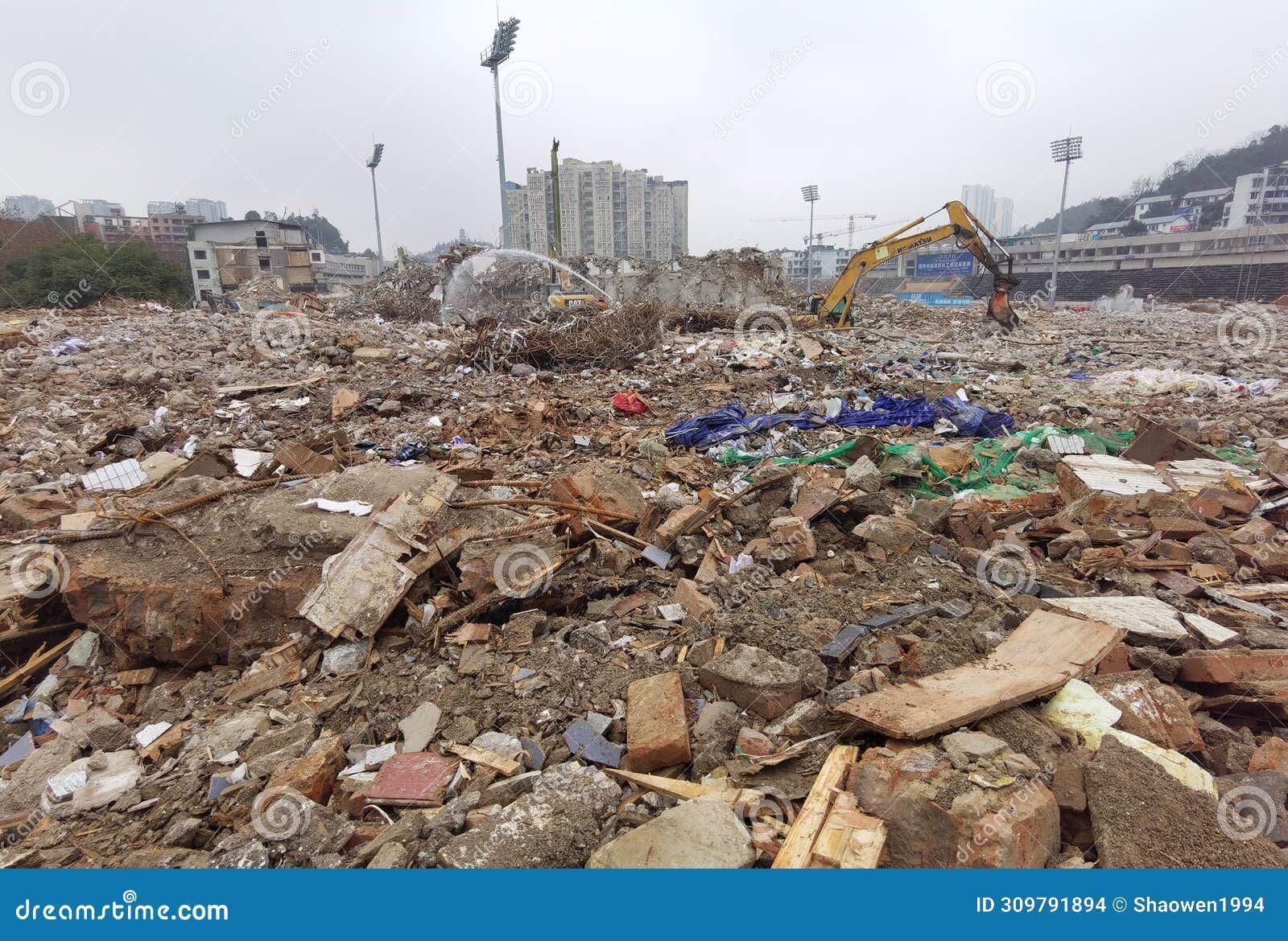 Earthwork Activity Construction Site Editorial Image | CartoonDealer ...