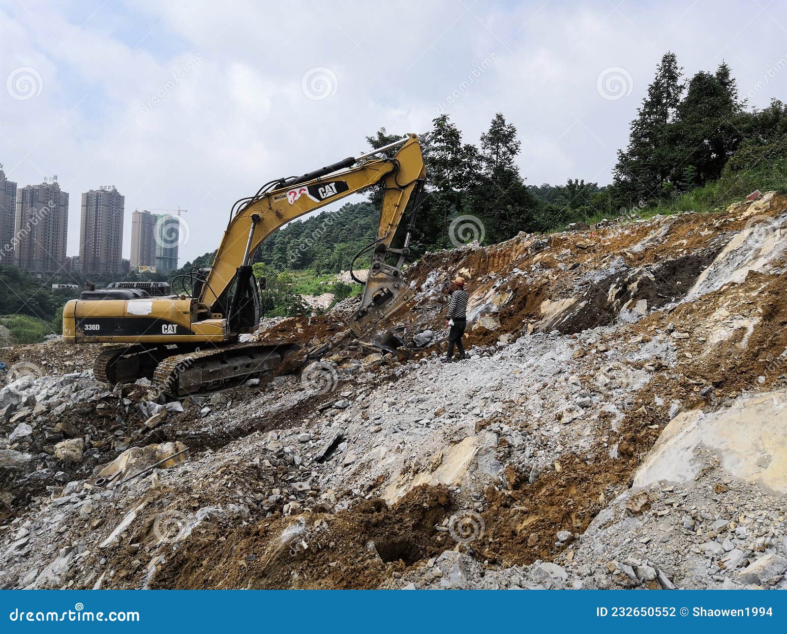 Earthwork Activity Construction Site Editorial Image | CartoonDealer ...