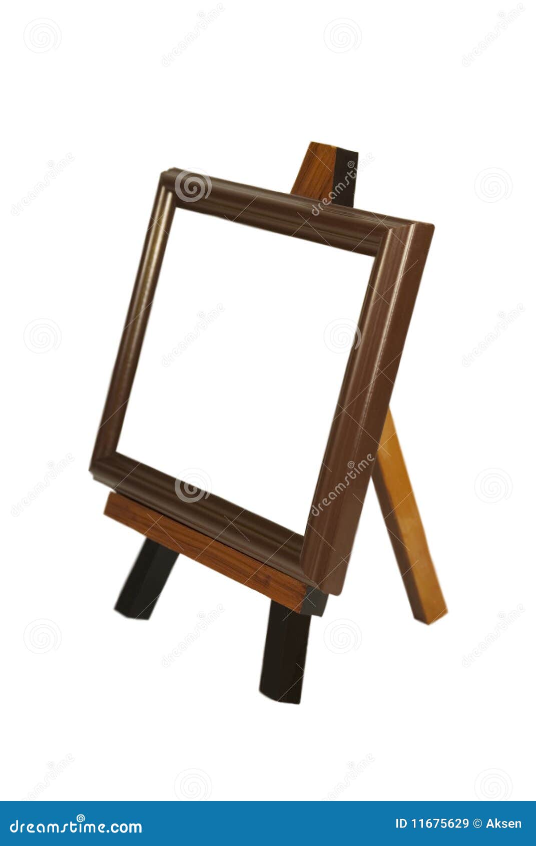 Picture on an easel stock image. Image of painting, product - 11675629