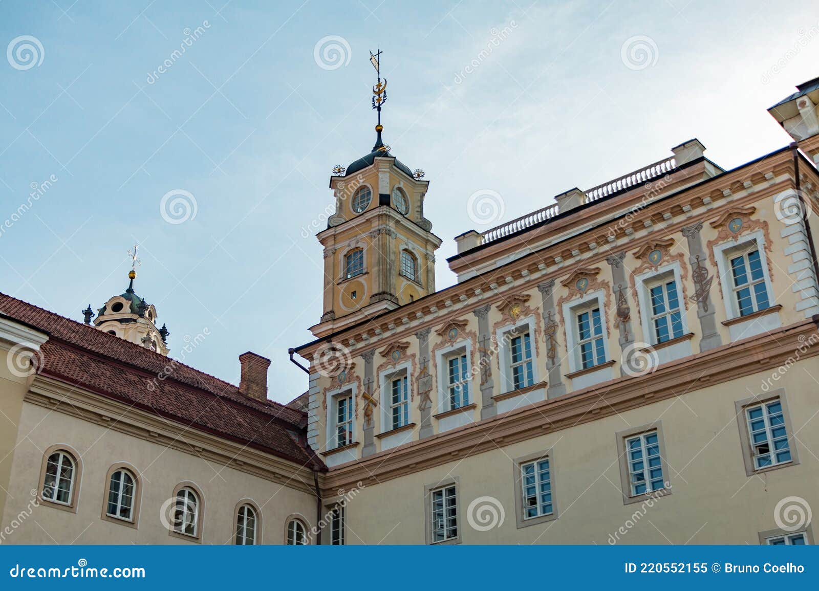Vilnius University stock image. Image of university - 220552155