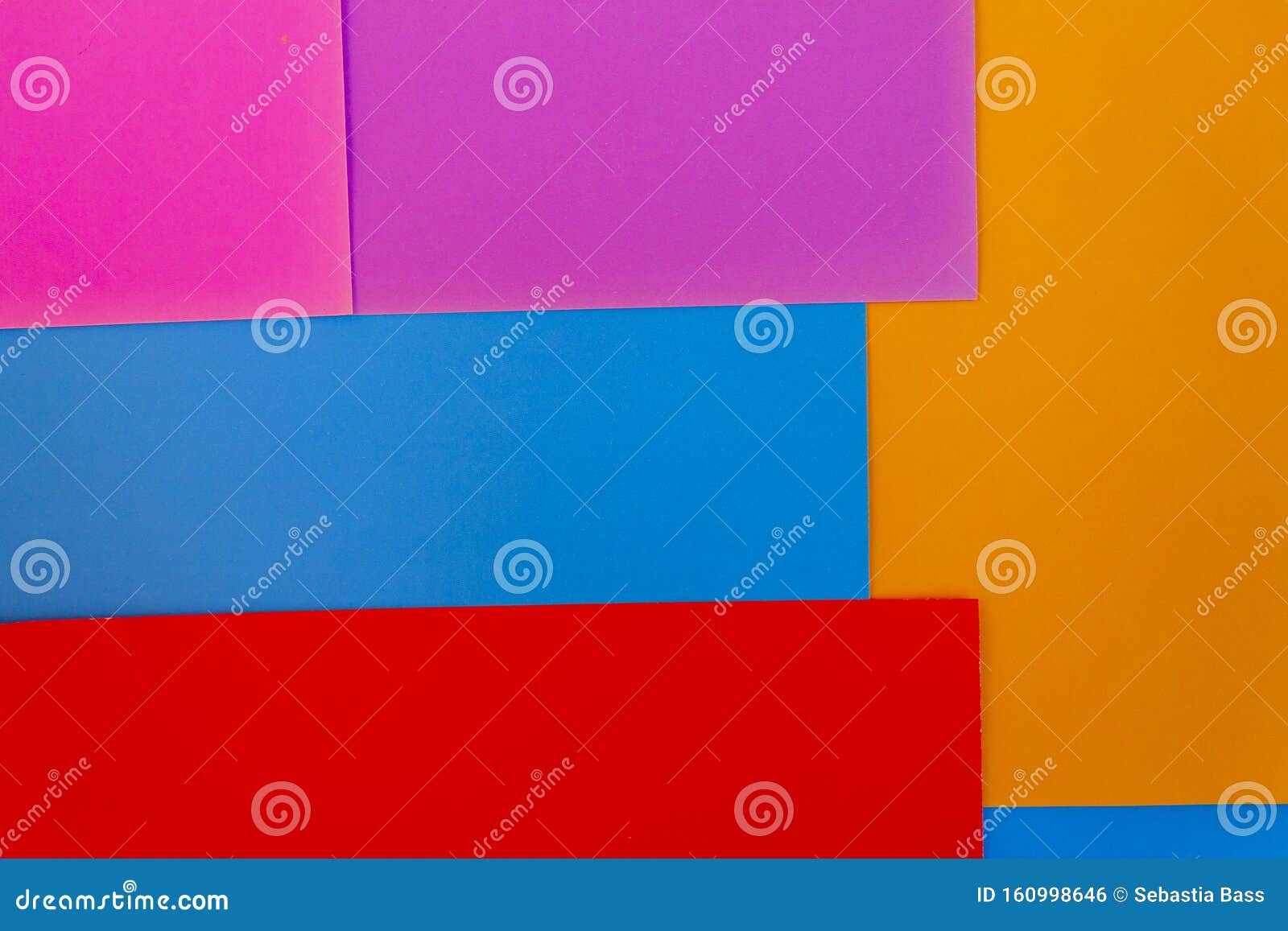Picture in the Form of a Set of Multi-colored Squares and Rectangles ...