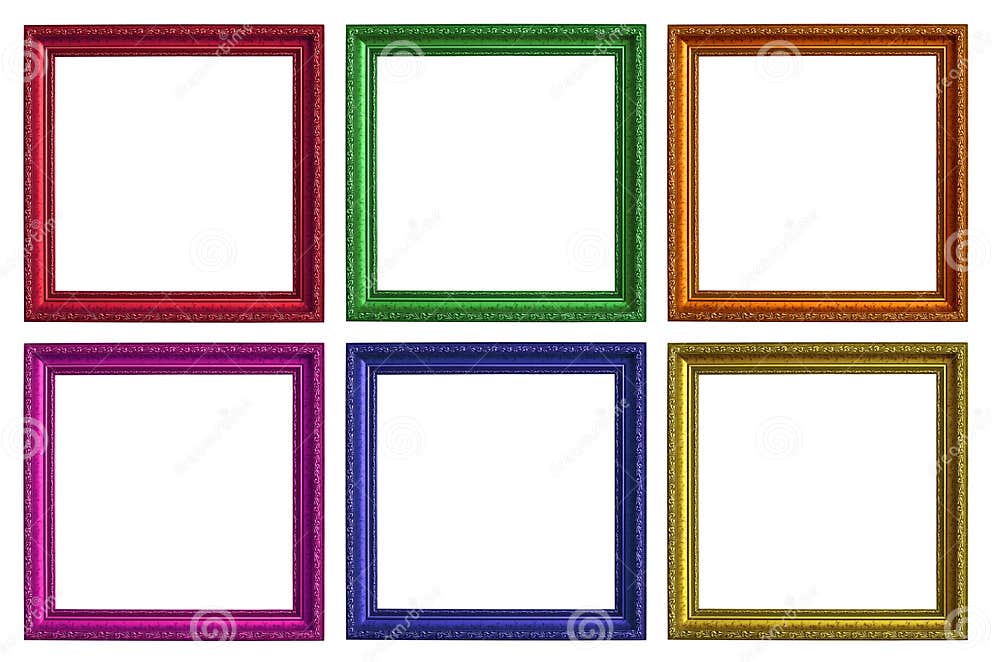 Picture frame stock photo. Image of quadrat, white, gold - 2093600