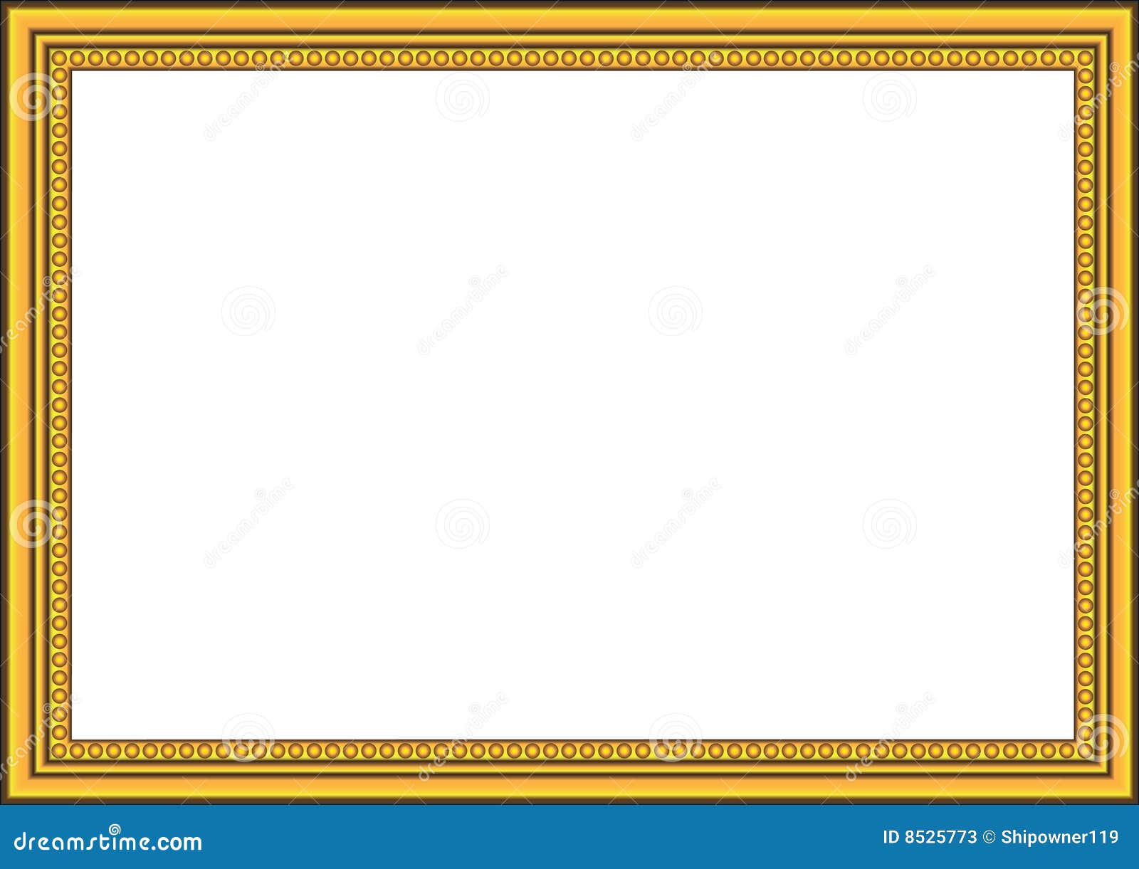 Picture frame stock vector. Illustration of shape, pattern - 8525773