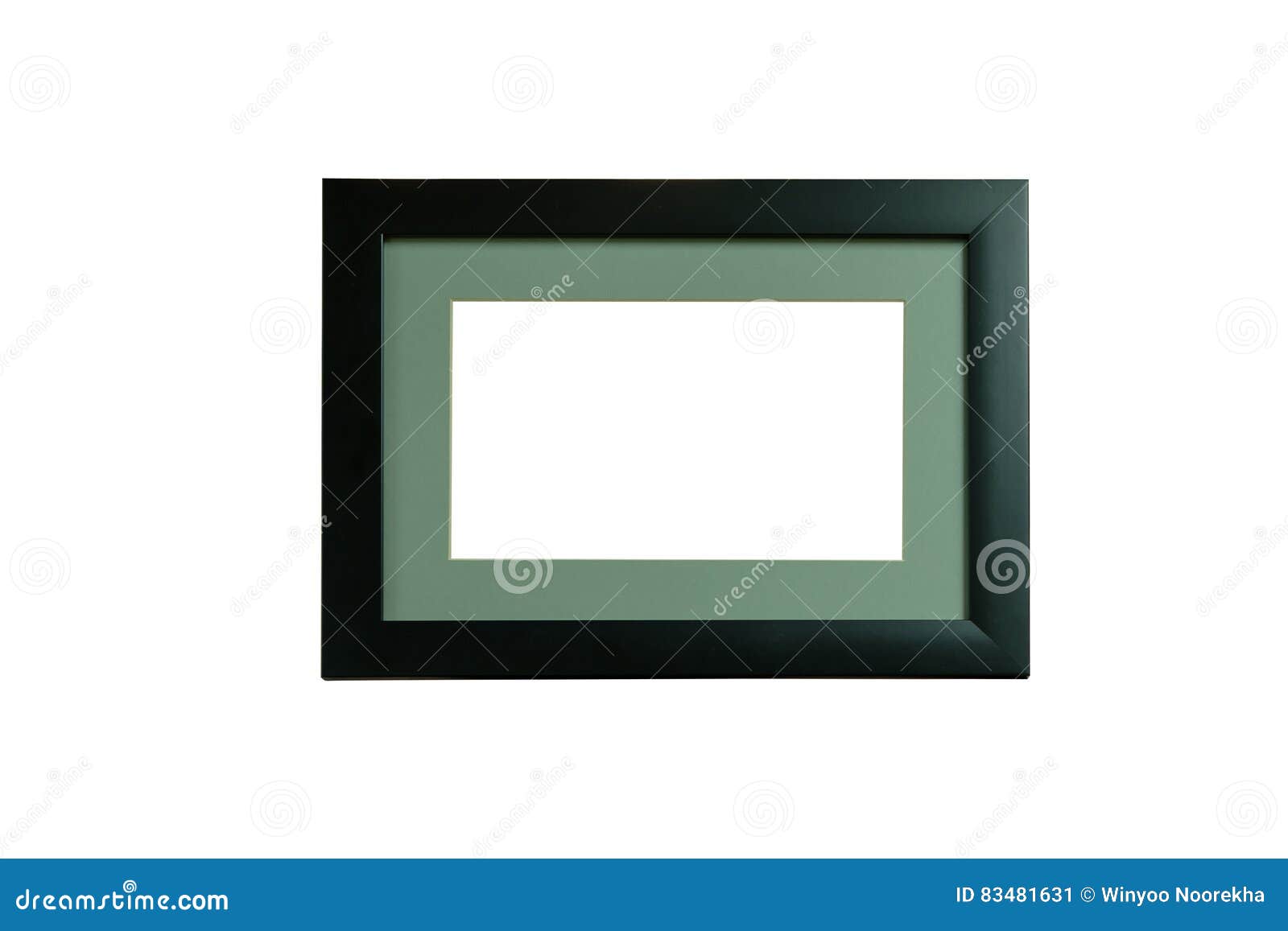Picture Frame Black Edge and Gray. Stock Image - Image of painting ...