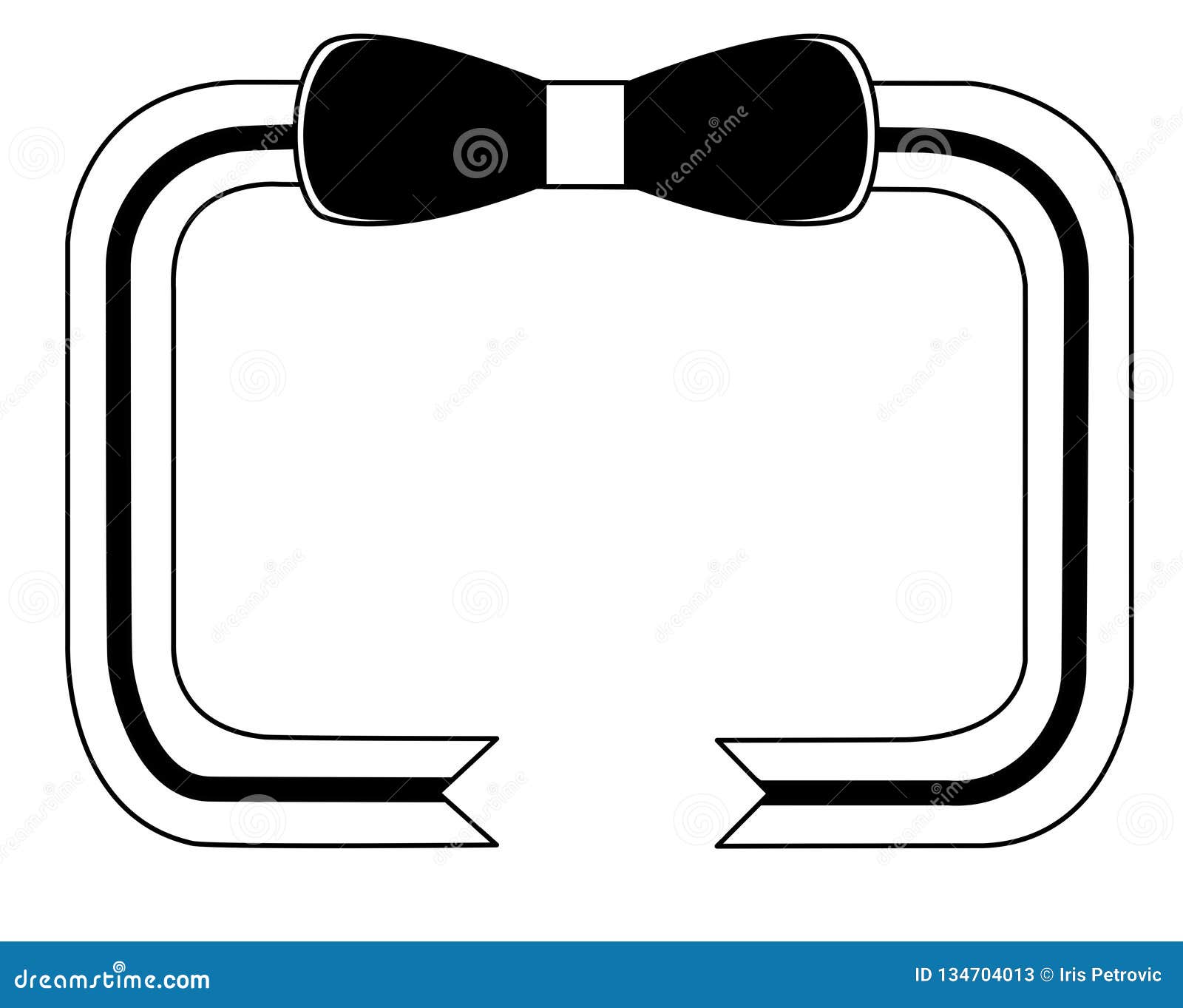 Frame - bow stock illustration. Illustration of framed - 134704013