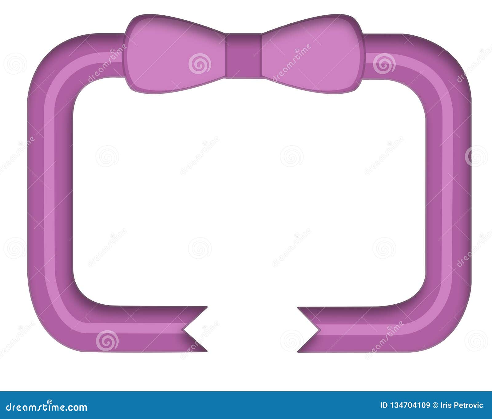 Frame - bow stock illustration. Illustration of frame - 134704109