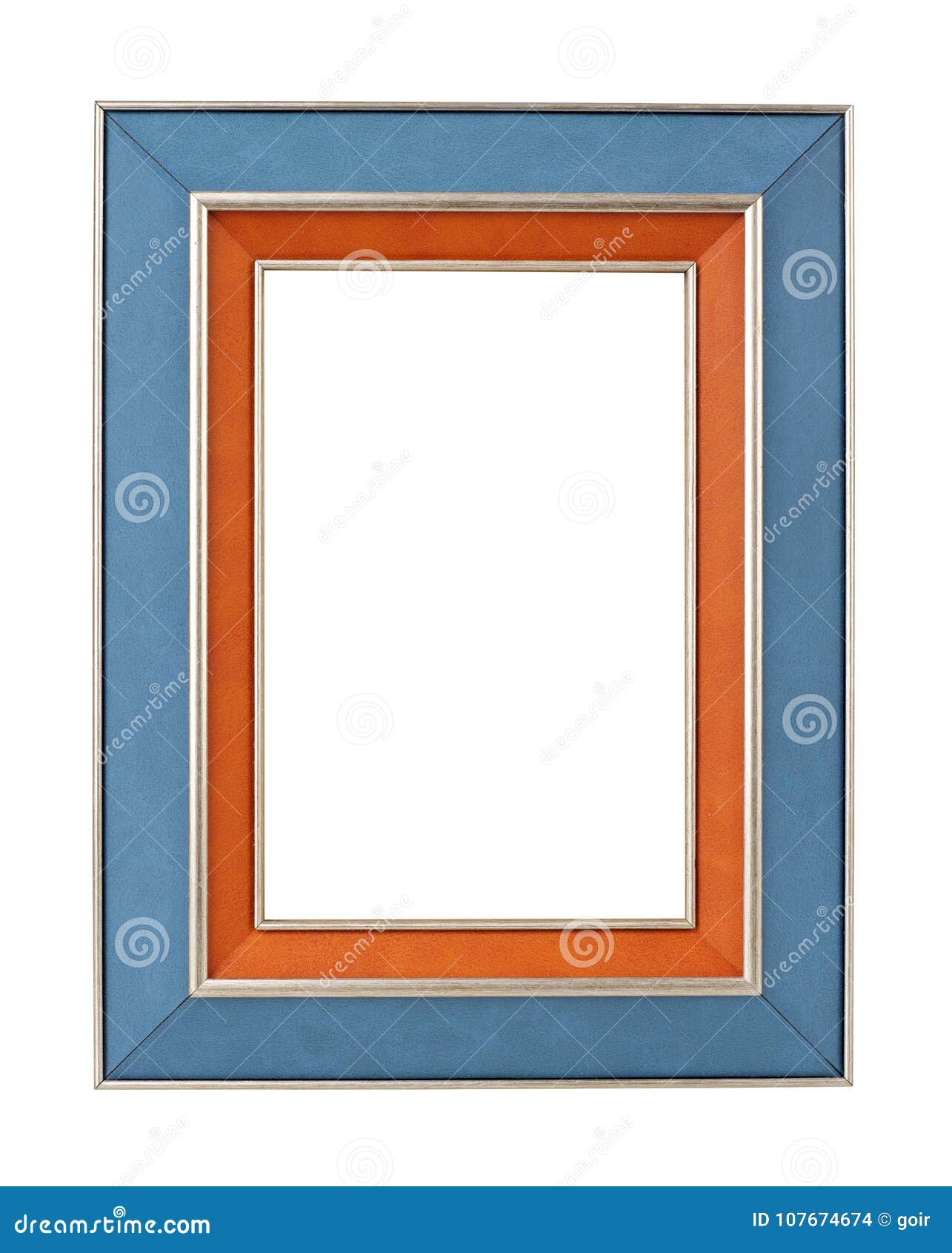 Picture frame isolated stock photo. Image of single - 107674674