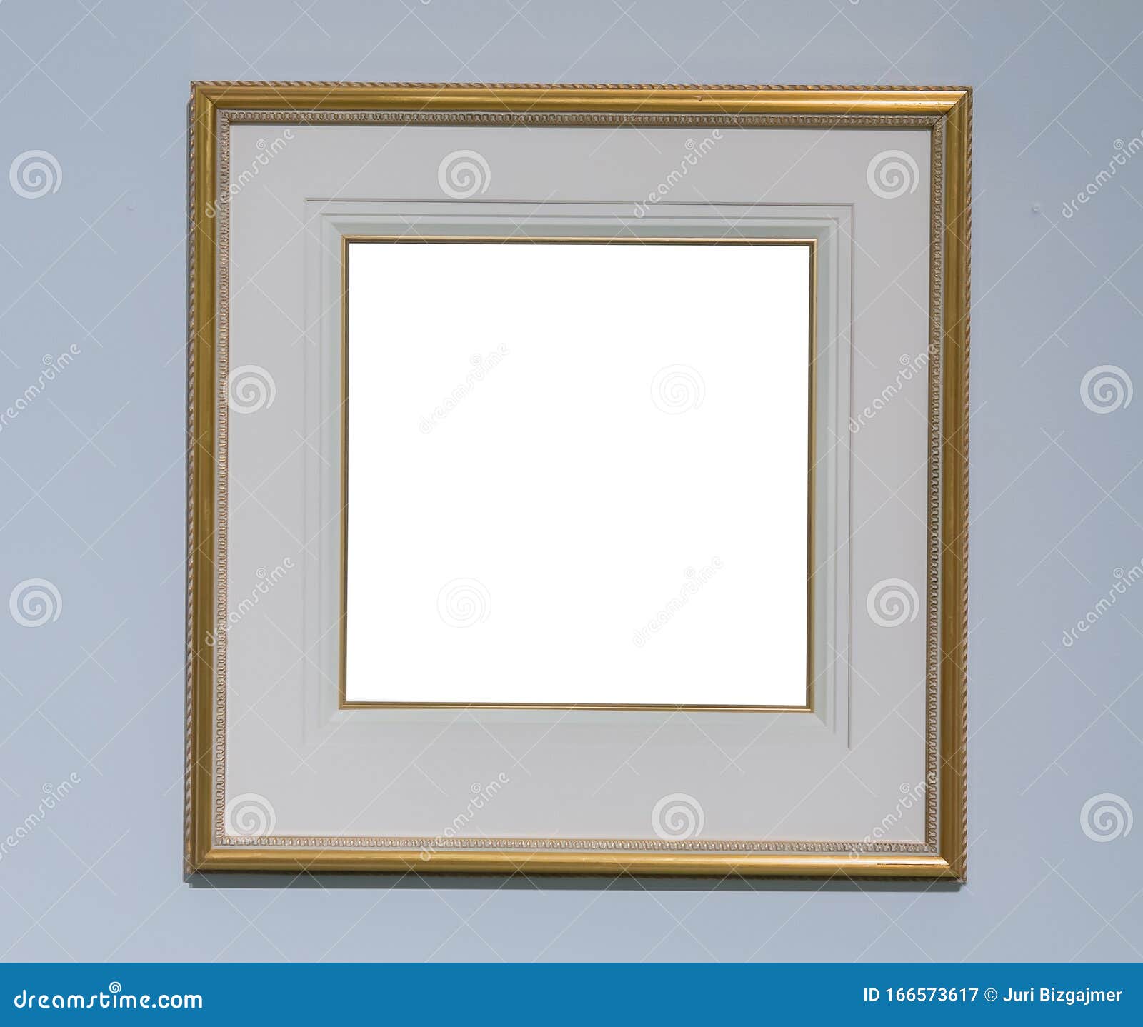 Picture Frame Isolated on White Stock Image - Image of improvement ...