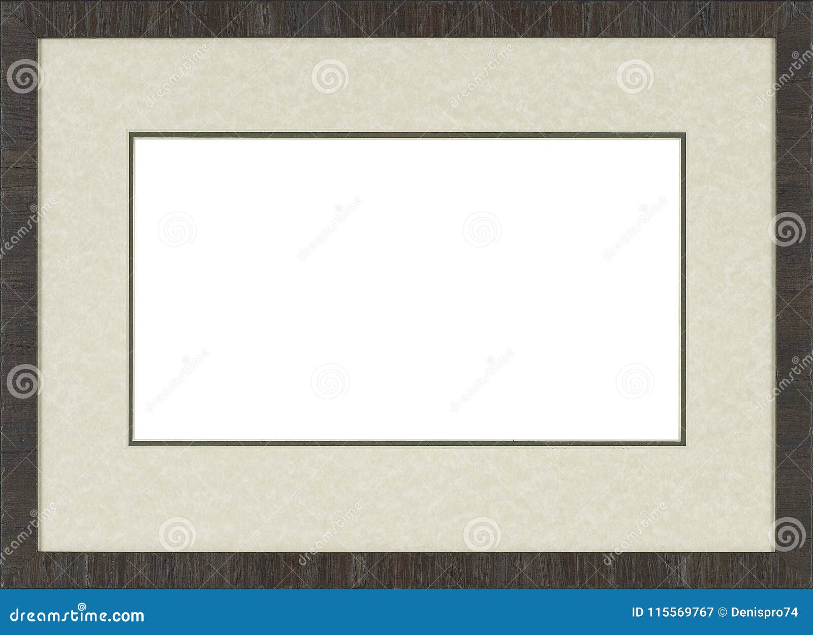 Picture Frame Isolated on White Stock Image - Image of gold, frames ...