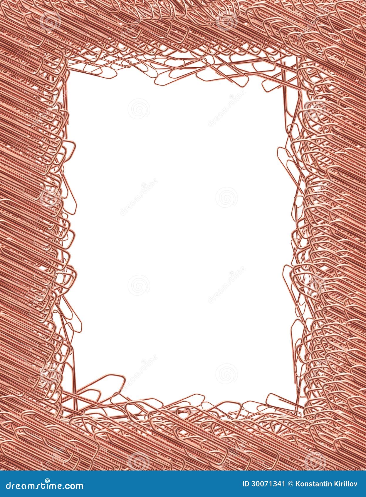 Paper Clip Frame stock image. Image of frame, fastener - 30071341