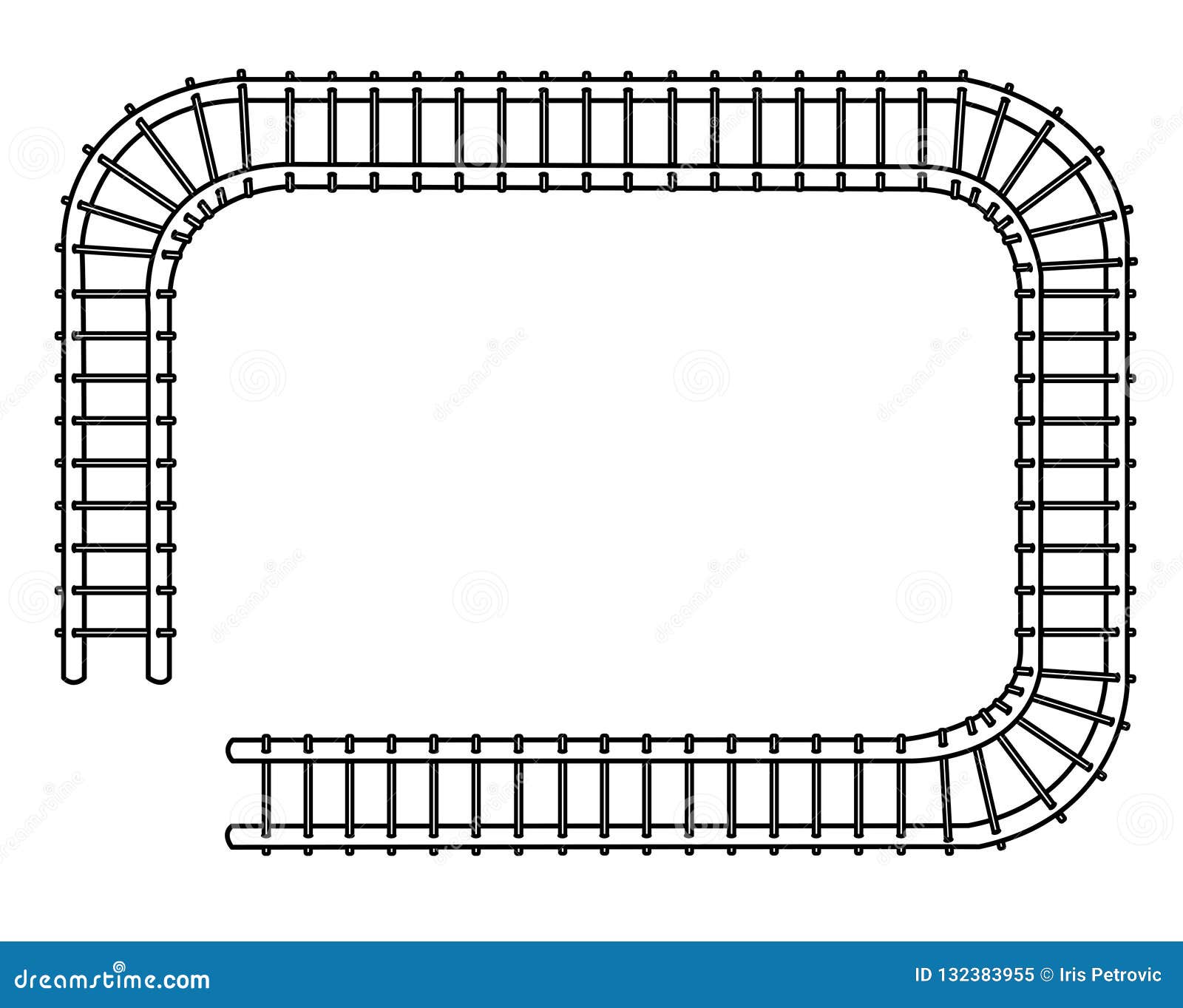 Frame - ladder stock illustration. Illustration of edges - 132383955