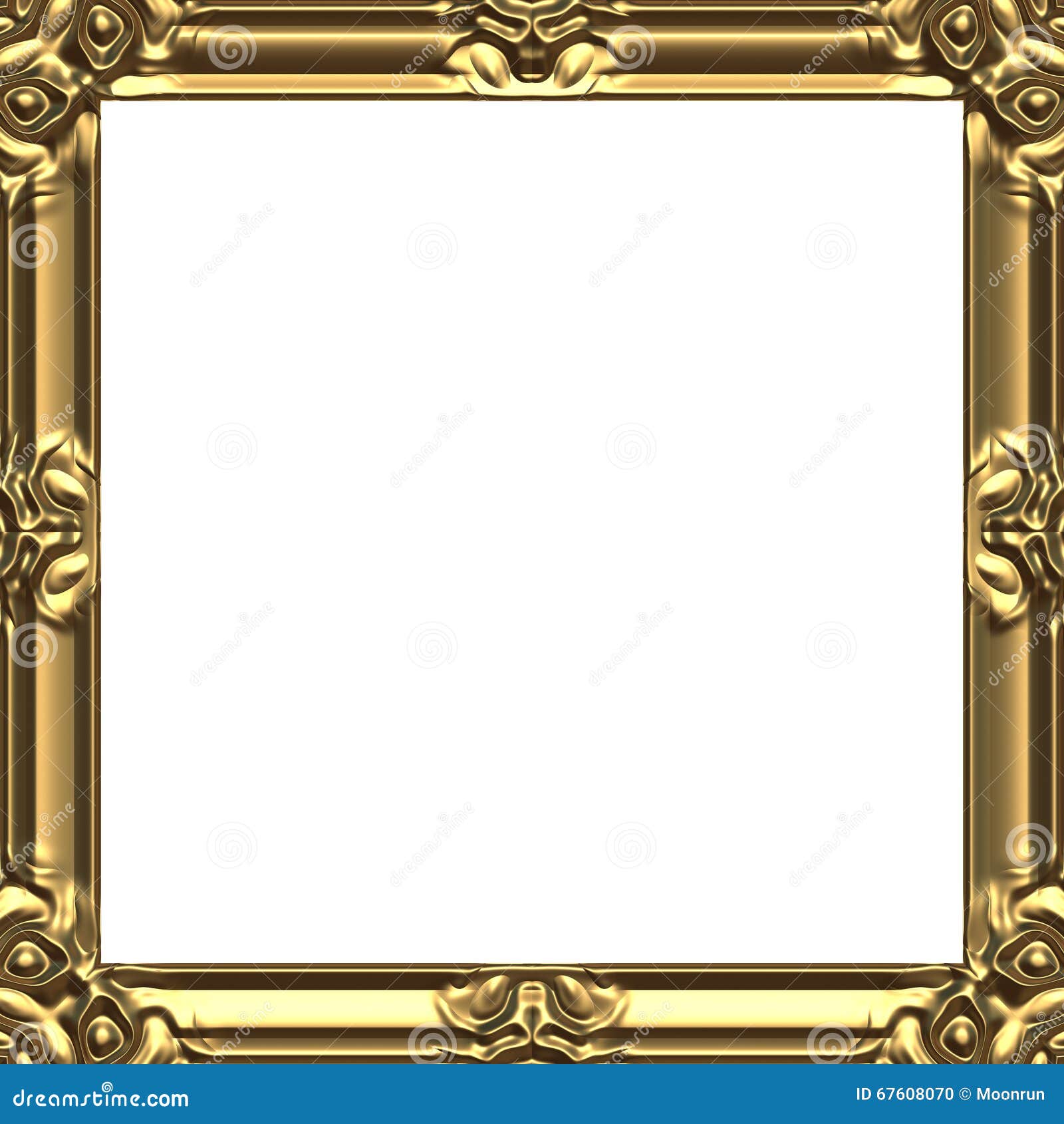 Picture frames gold square stock photo. Image of painting - 67608070