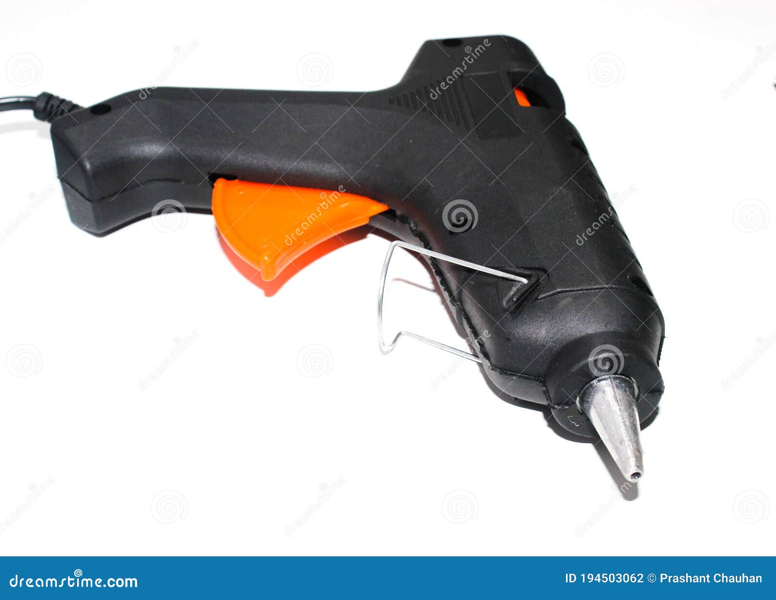 A Picture of Glue Gun with White Background Stock Photo - Image of ...