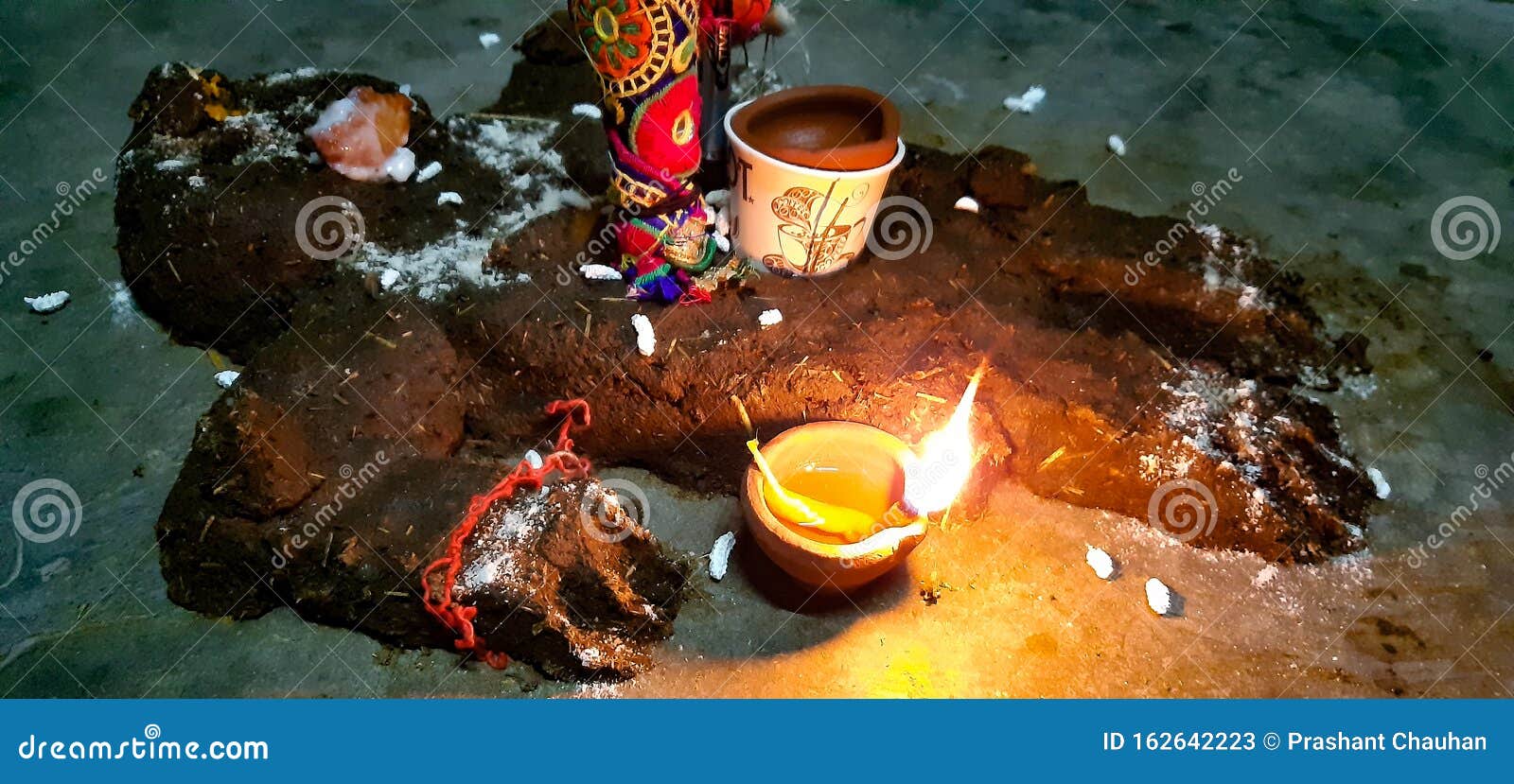 A Picture of Goverdhan God , Stock Image - Image of glowing, graphic ...