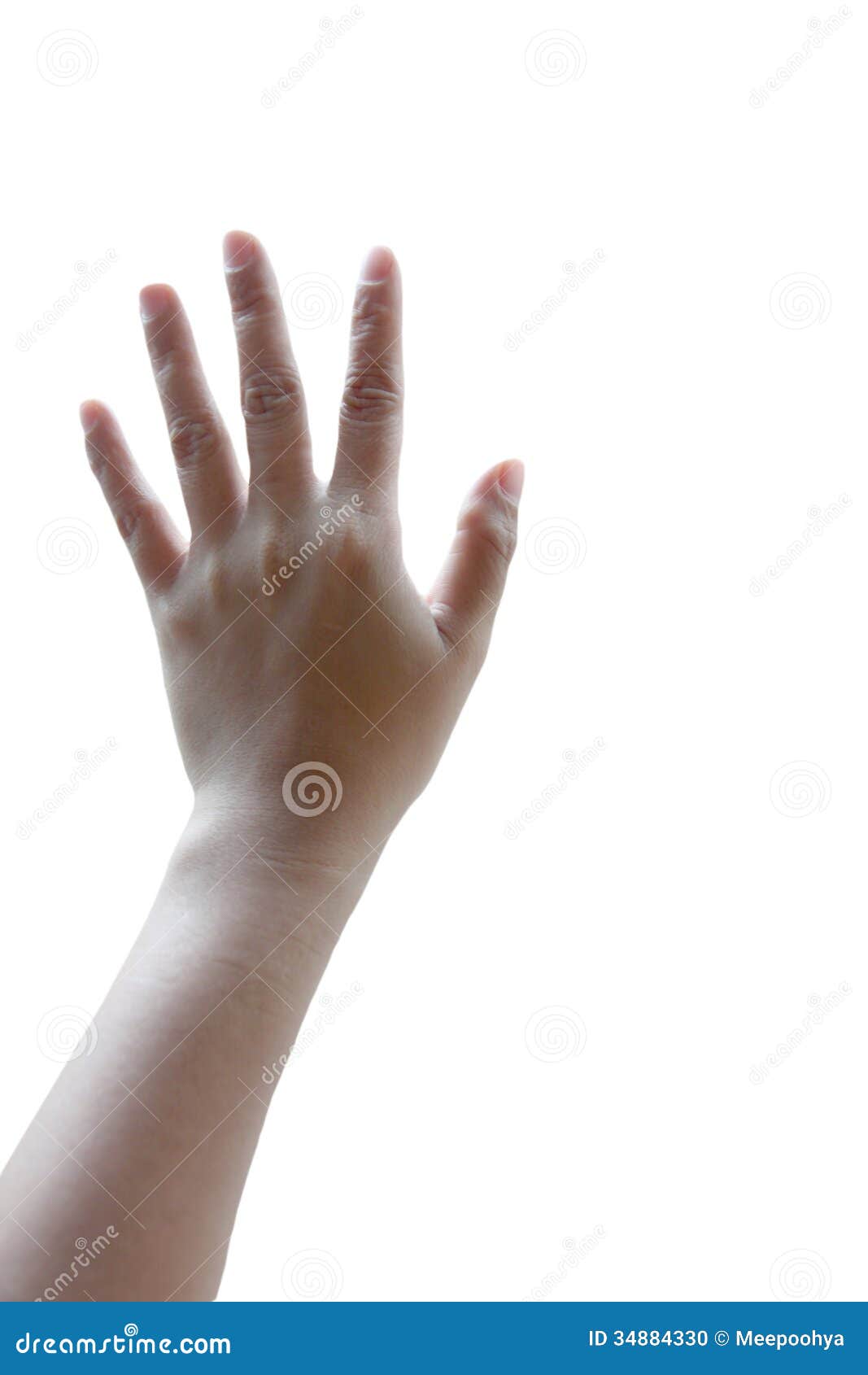 Picture Hand Can Be Seen in the Five Inches. Stock Photo - Image of ...