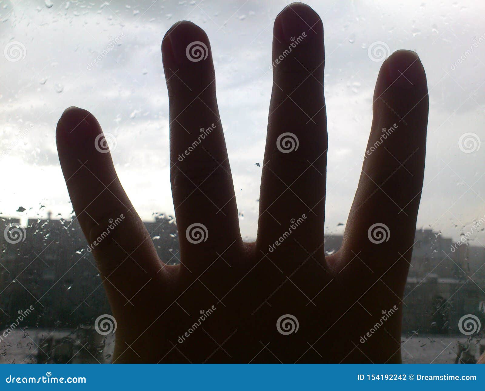 Picture hand on the window stock photo. Image of relaxation - 154192242