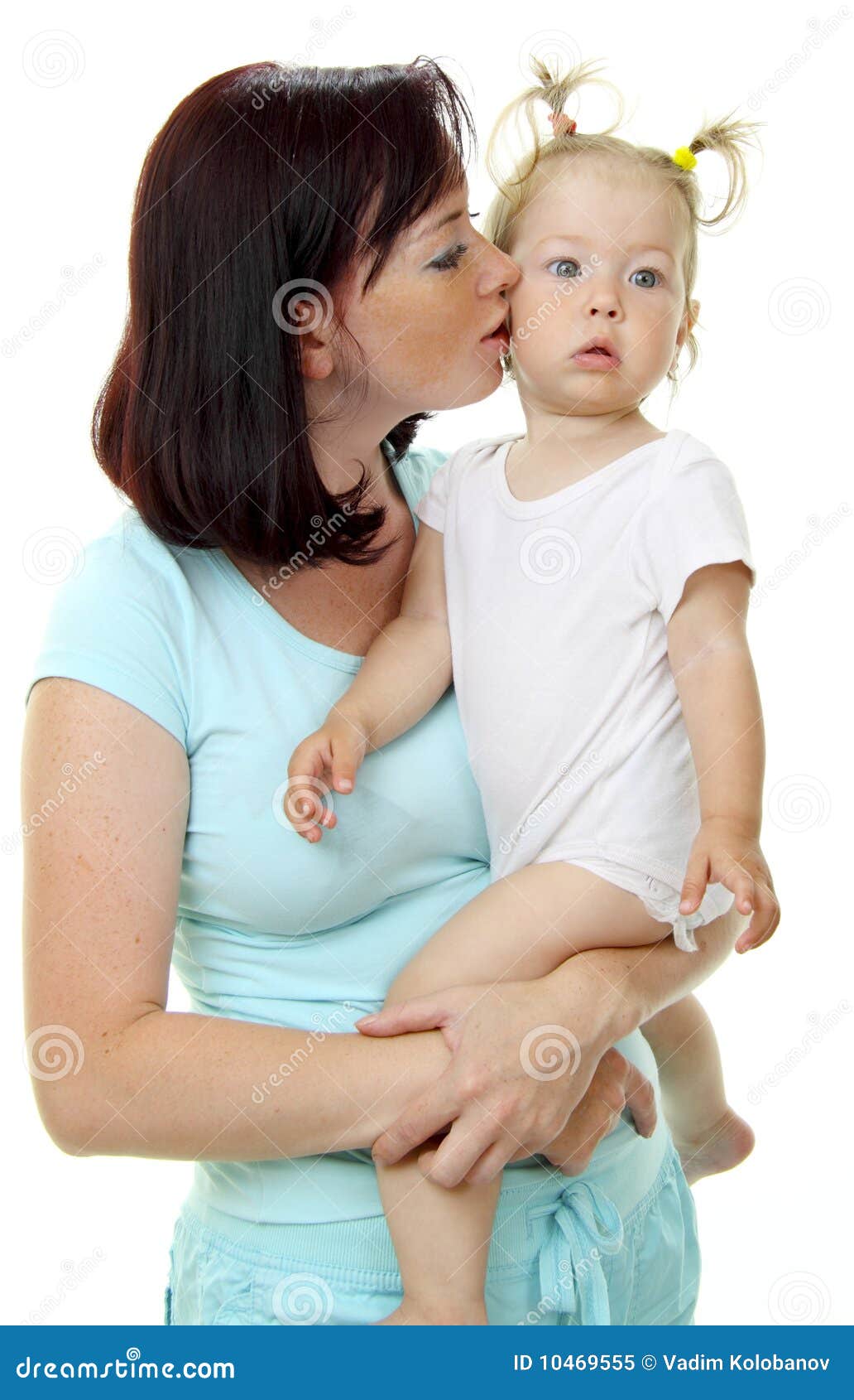 Picture of Happy Mother with Stock Image - Image of little, childhood ...