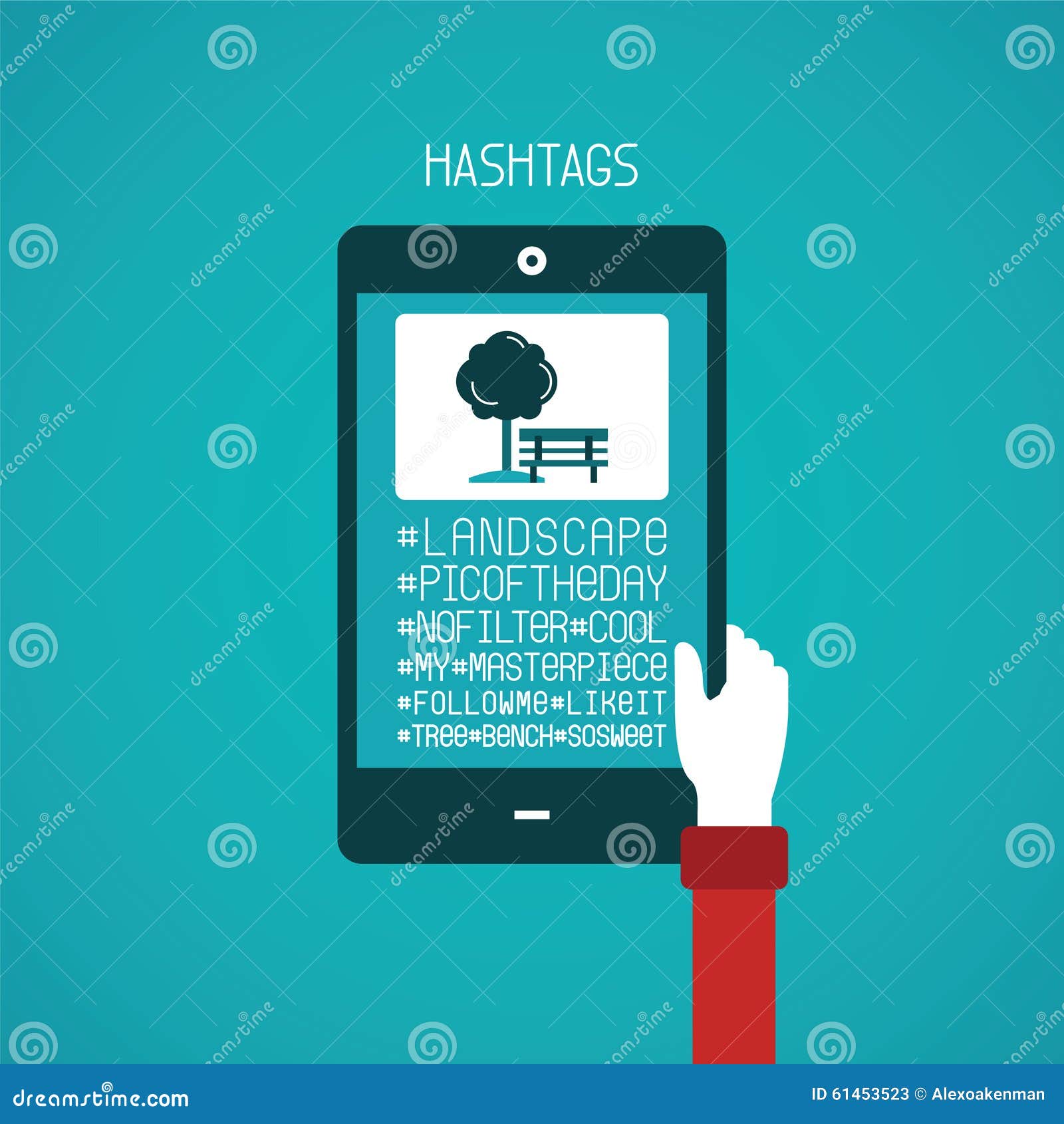 Hashtag Vector 3d Icon. Social Hash Tag Design Symbol For Media Logo ...
