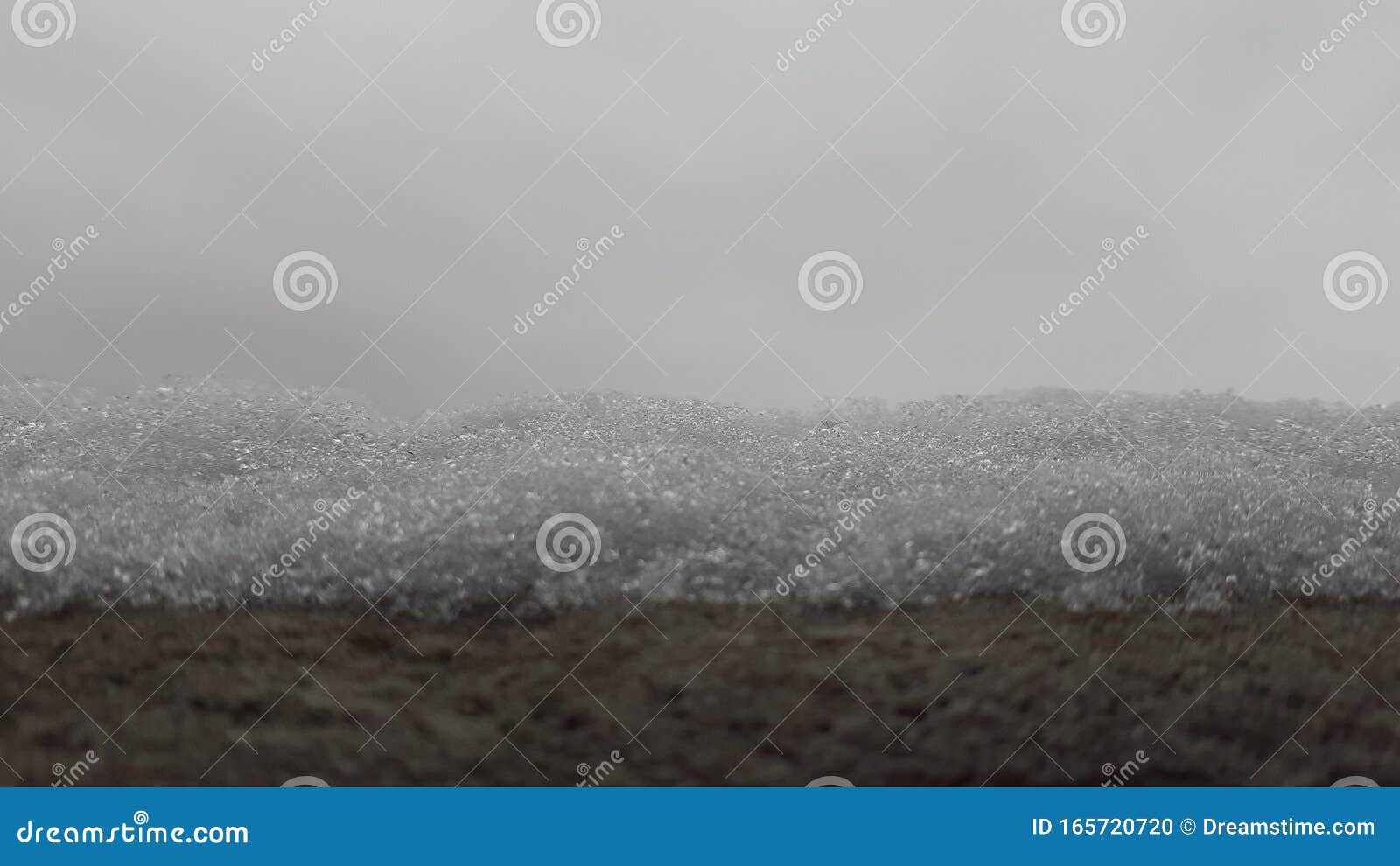 Picture Hell Gray Snow on a Cloudy Day and Gray Concrete Stock Photo ...