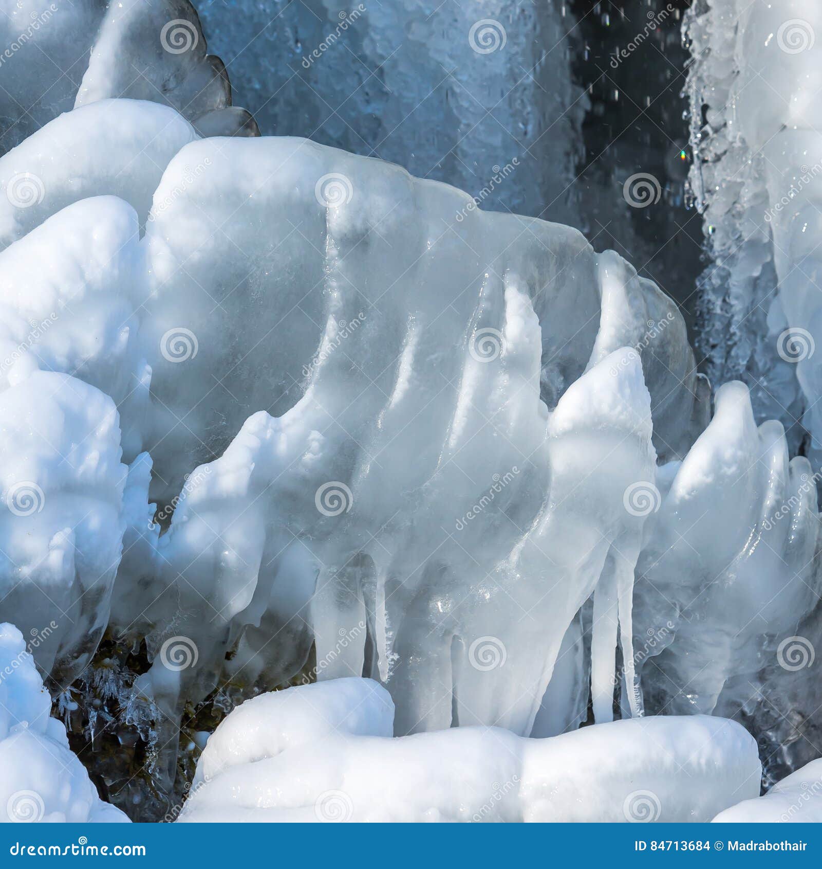 Picture of ice forms from stock photo. Image of nature - 84713684