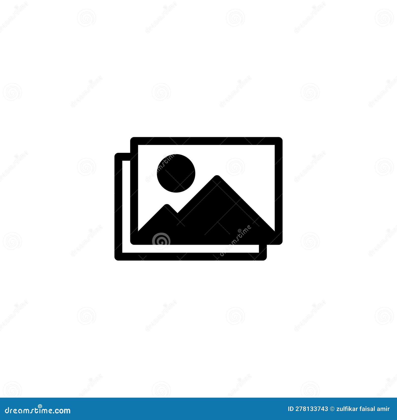 Picture Icon . Photo Gallery Icon Symbol Stock Vector - Illustration of ...