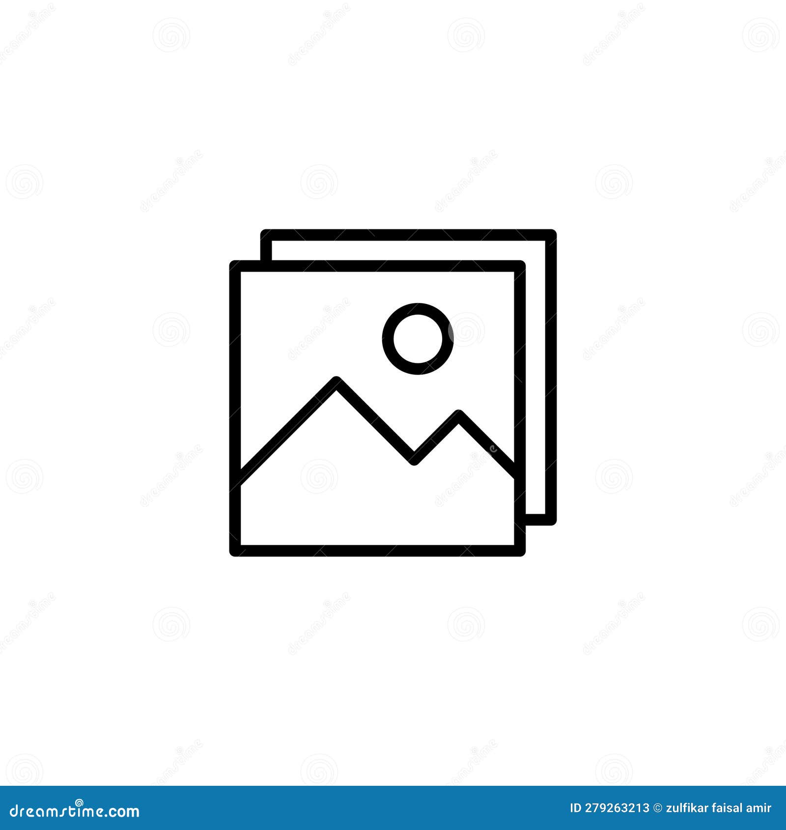 Picture Icon . Photo Gallery Icon Symbol Stock Vector - Illustration of ...