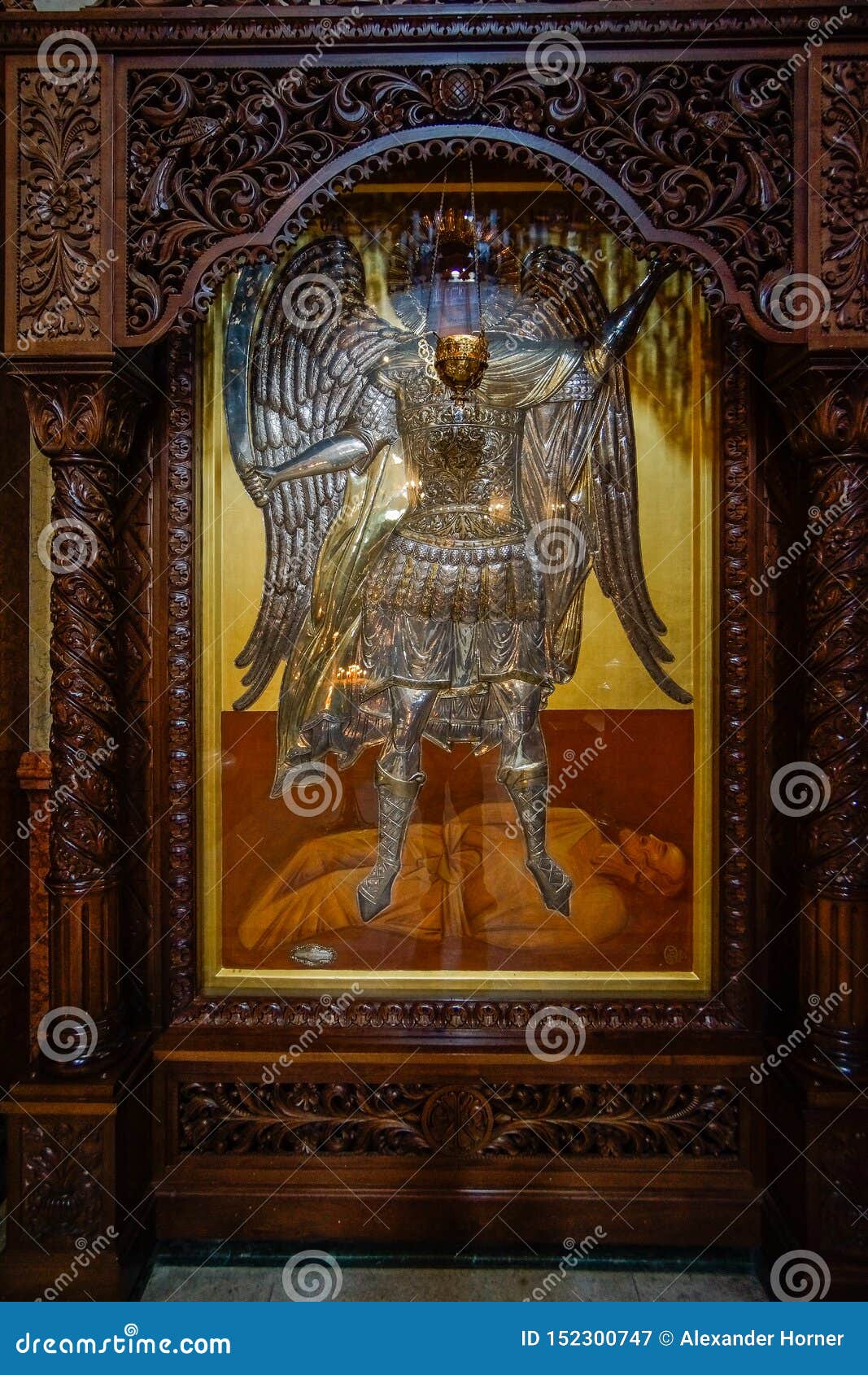 Picture Inside Tsminda Sameba Cathedral Editorial Photography - Image ...