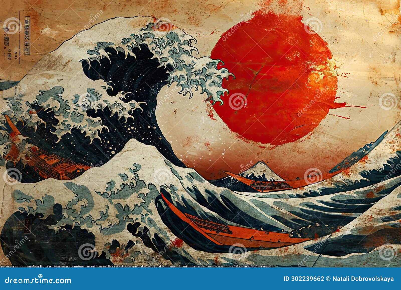 The Picture of Japanese Flag with Red Sun on White Background Stock ...