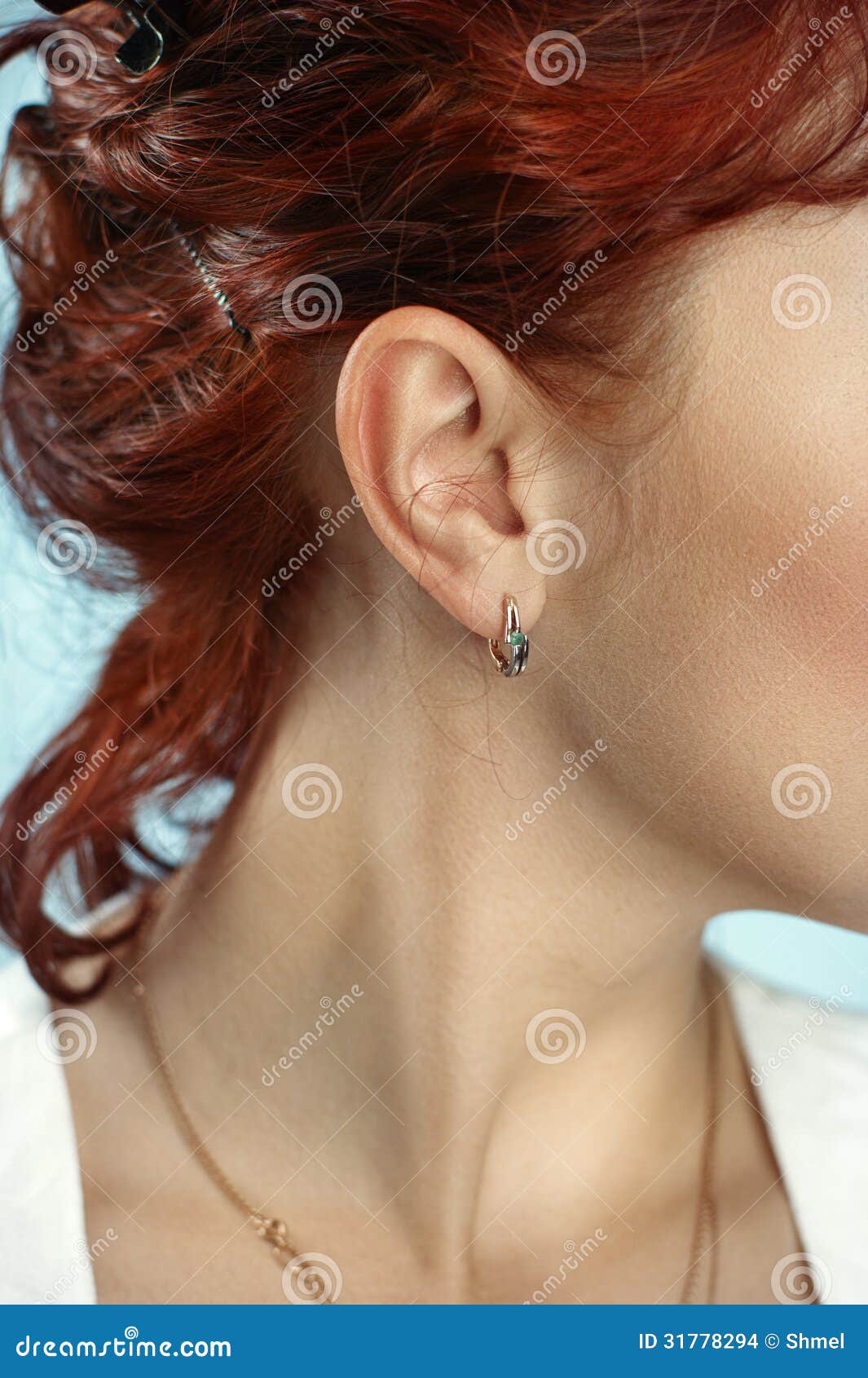 Picture of lady ear stock photo. Image of sound, human - 31778294