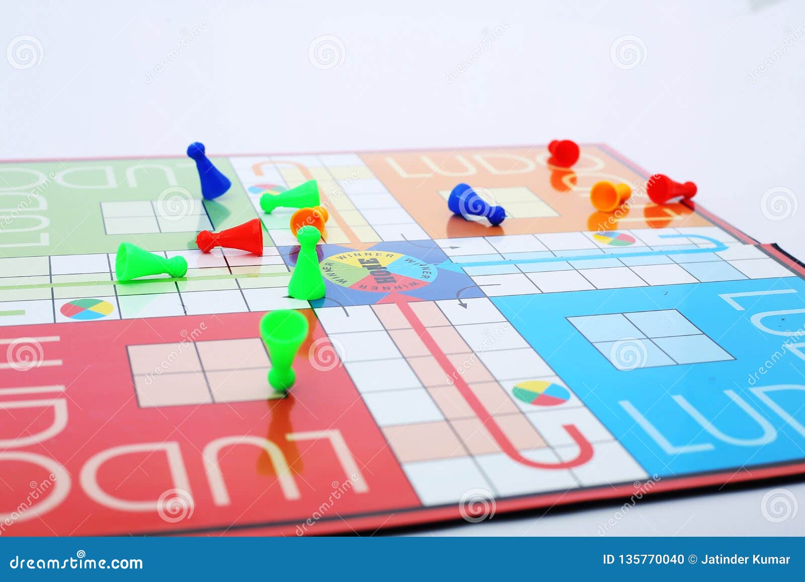 Picture of Ludo Game is Ludo Mindly Game Stock Photo - Image of ...