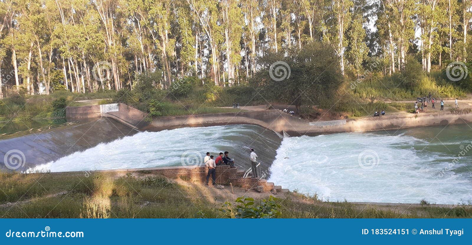 The picture of canal india editorial photo. Image of village - 183524151