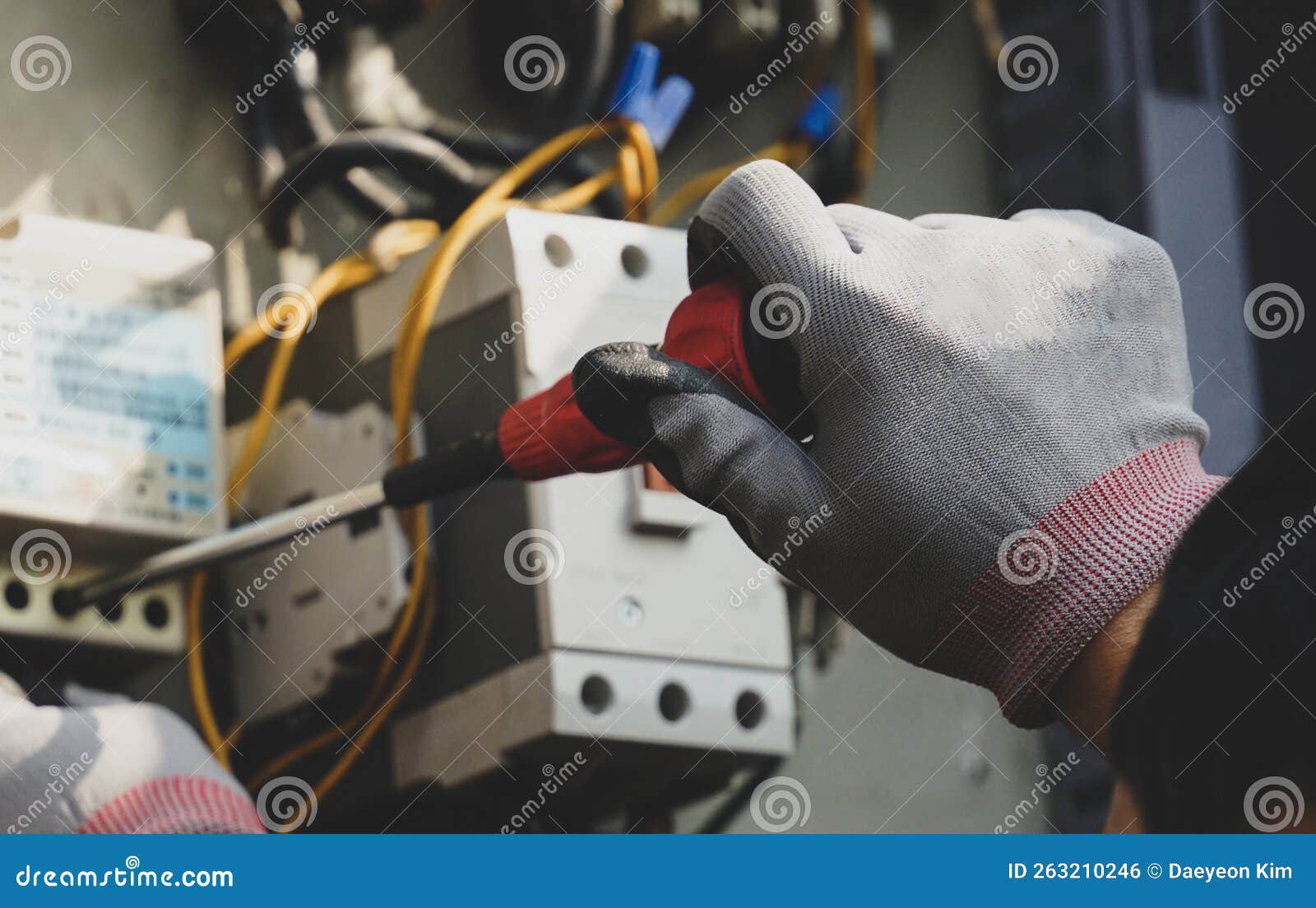 A Picture of a Man Working on Something Stock Photo - Image of welding ...