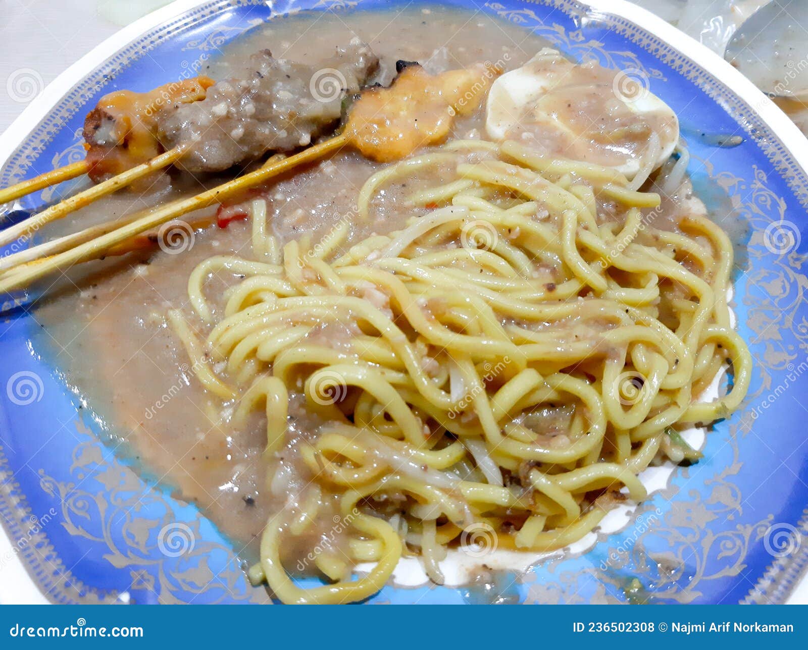Sarawak Mee Jawa stock photo. Image of malaysia, bowl - 236502308