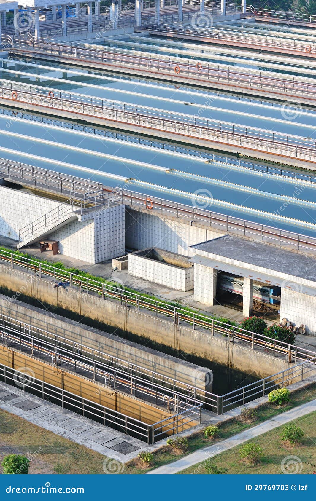 Water factory stock image. Image of architecture, green - 29769703