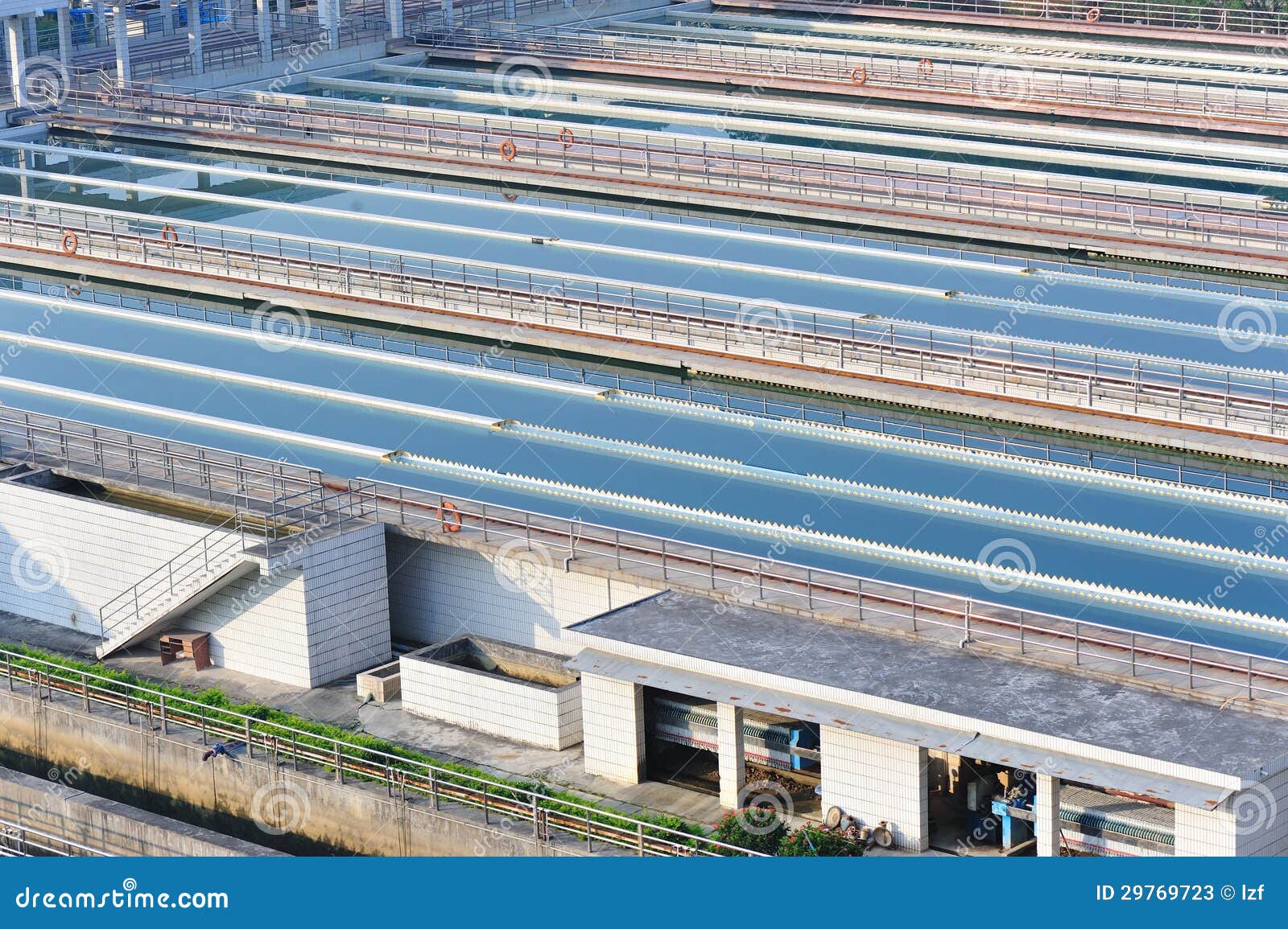 Moden water factory stock image. Image of plants, plant - 29769723