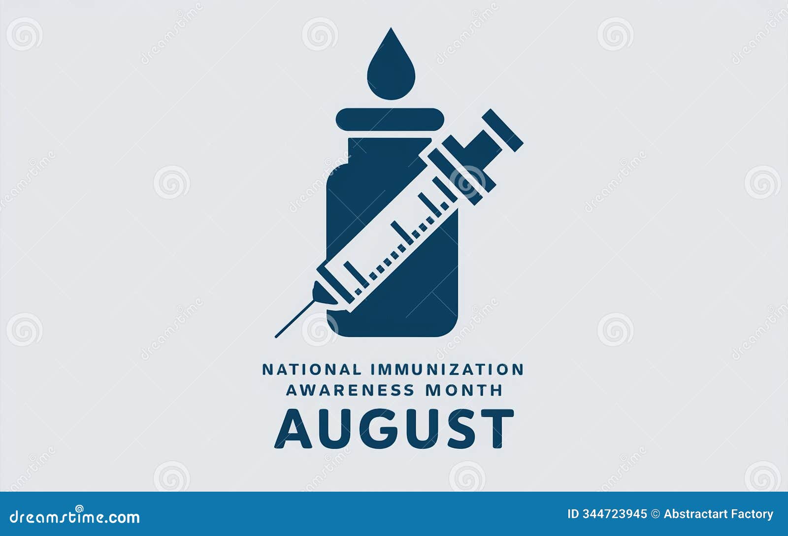 Picture of National Immunization Awareness Day with Injection and ...