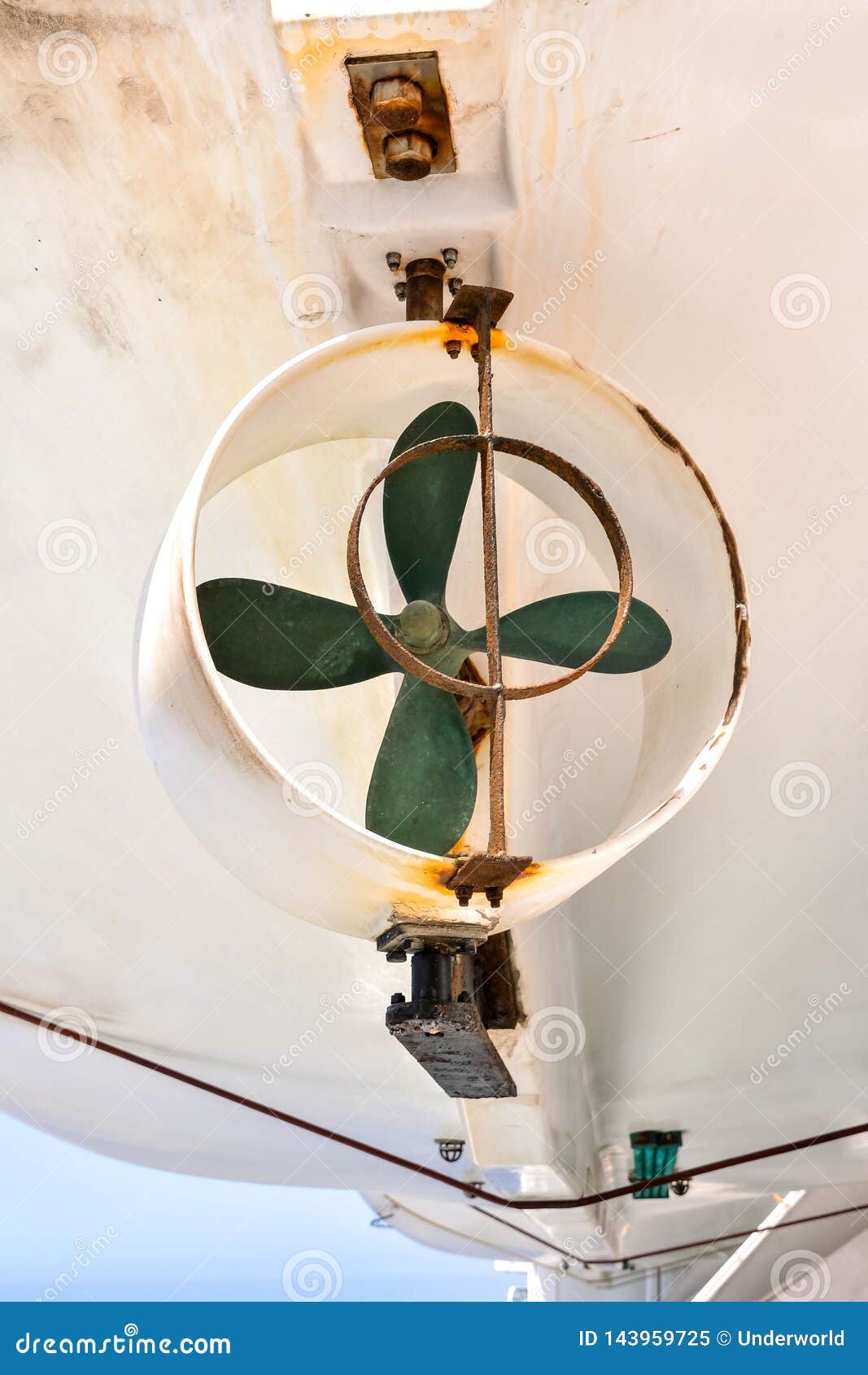 Helix Propeller stock image. Image of navy, yacht, energy - 143959725