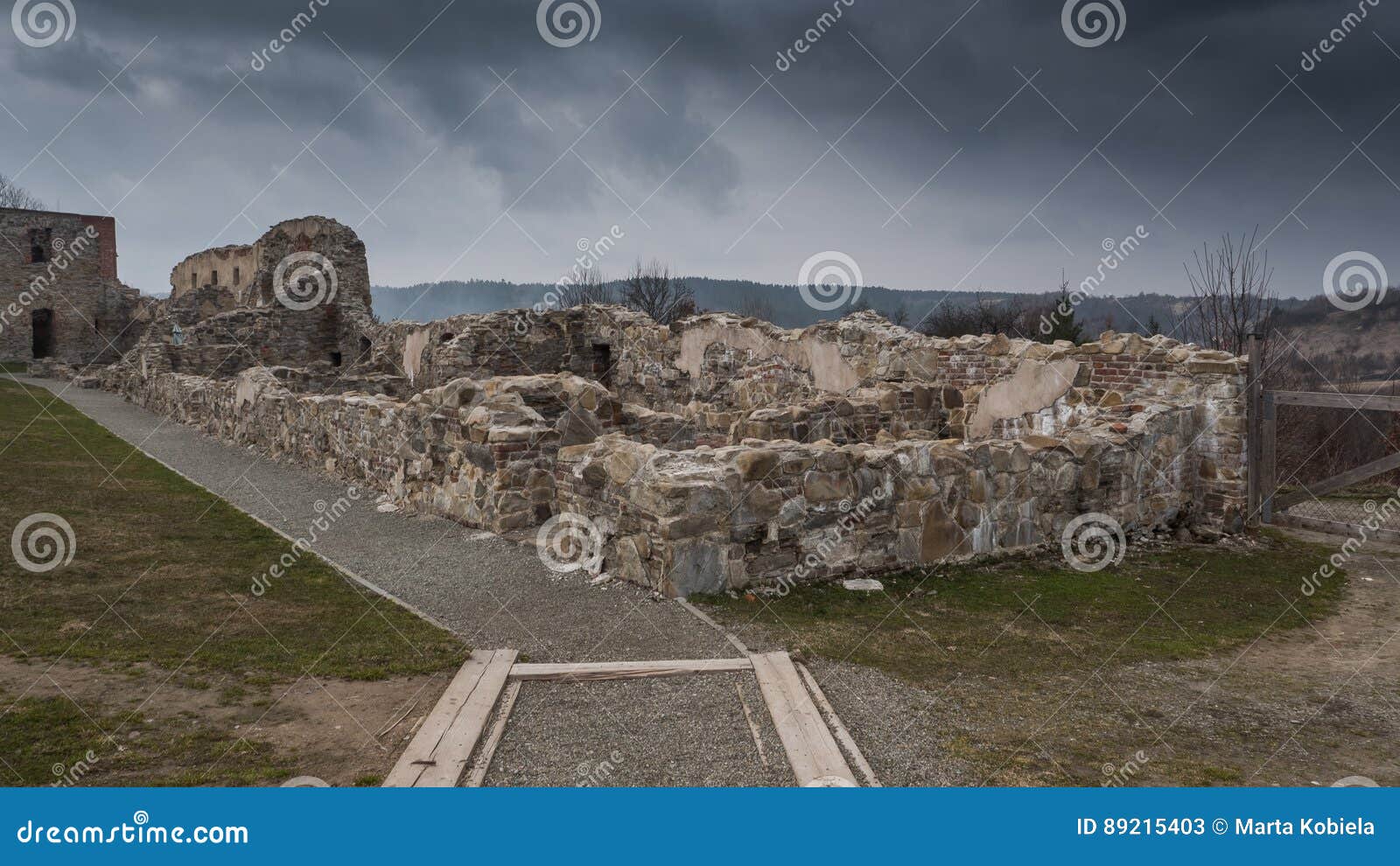 Picture of Old, Stone Ruins. Stock Image - Image of town, building ...