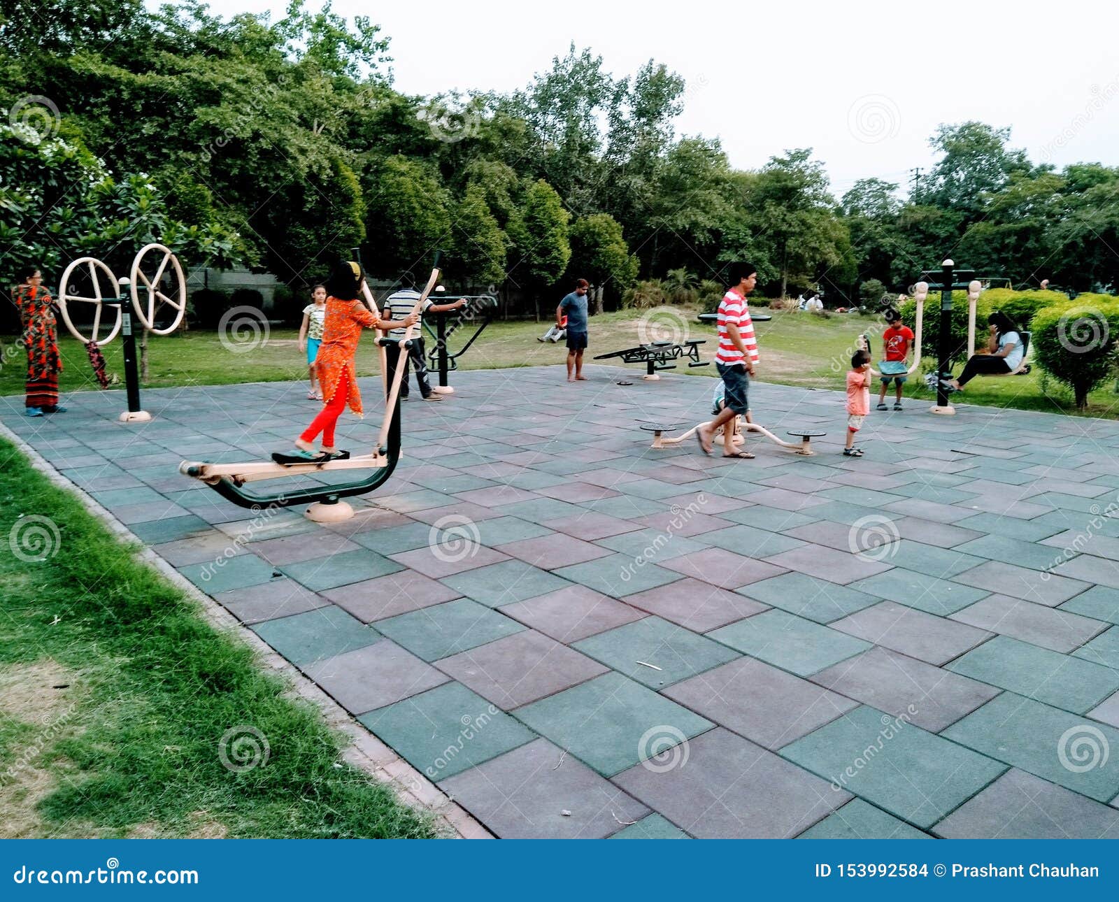 A Picture of Open Gym in Park , Editorial Stock Image - Image of ...